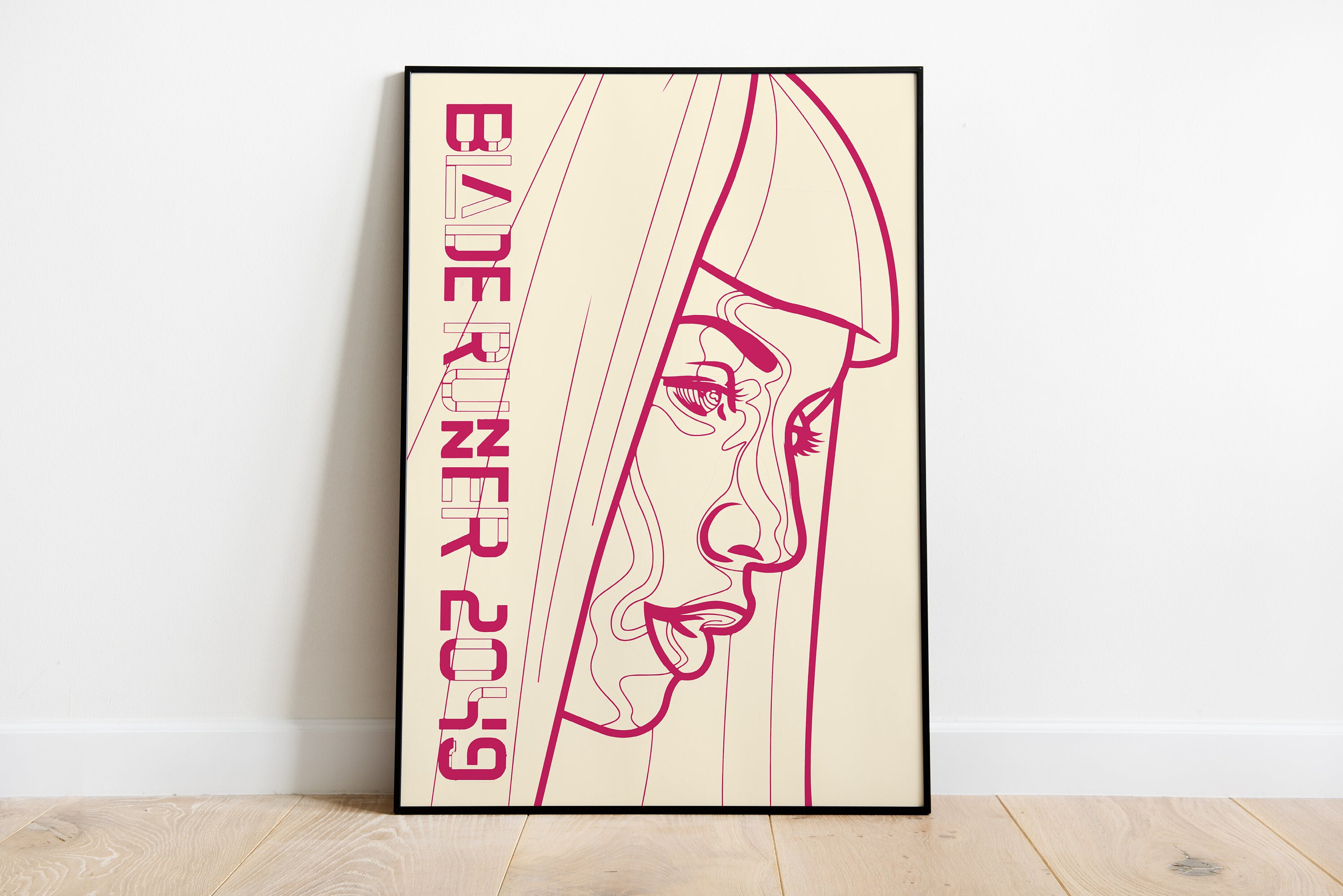 POSTER Blade Runner Cyborg movie wall art print Cyberpunk Poster ...