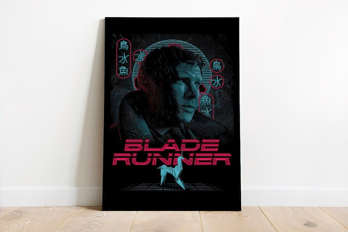 POSTER Blade Runner - Movie Poster - 1982, Printable Art Print, Modern ...
