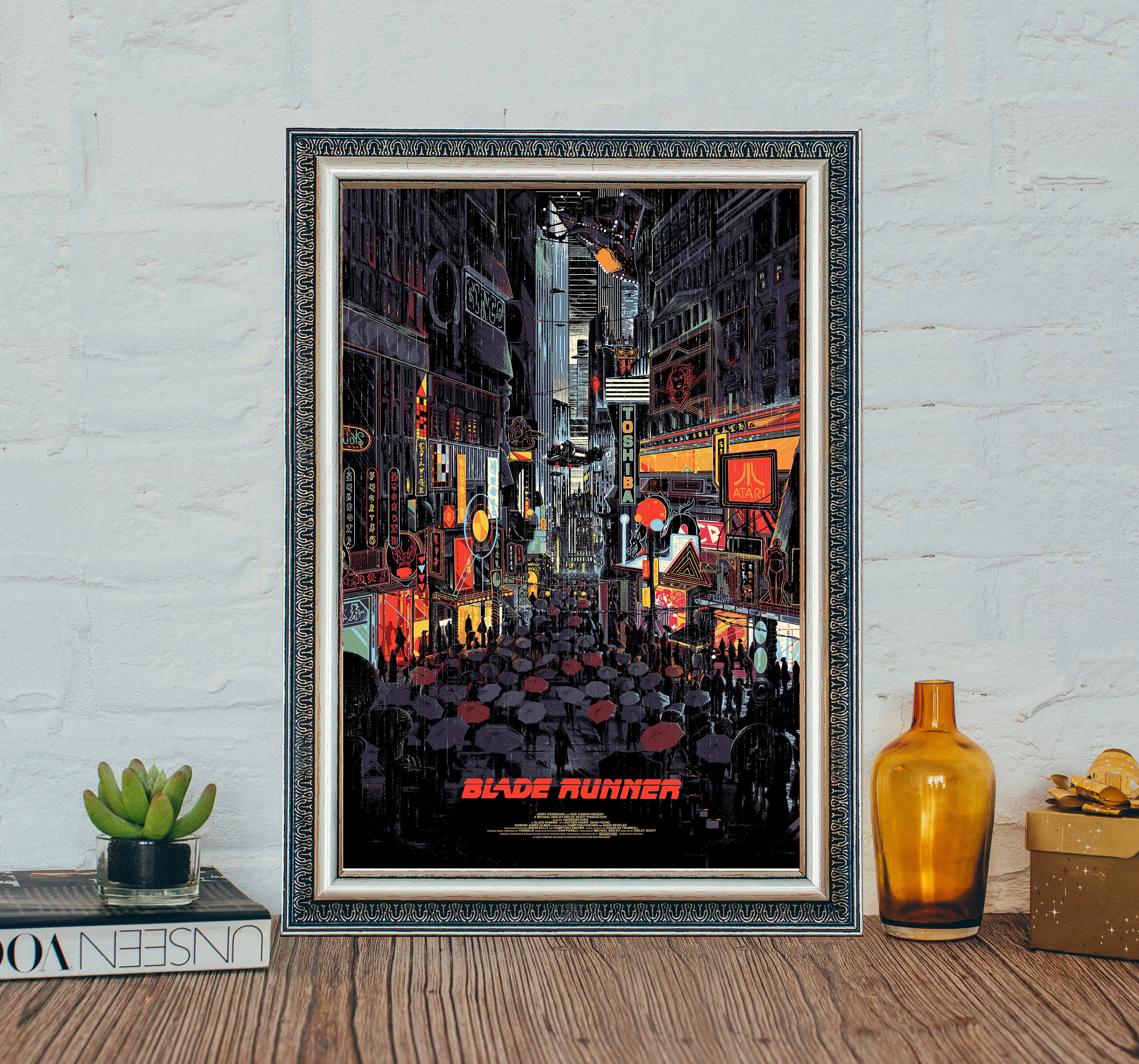 POSTER Blade Runner Movie Poster, Classic Science Fiction Movie Poster ...