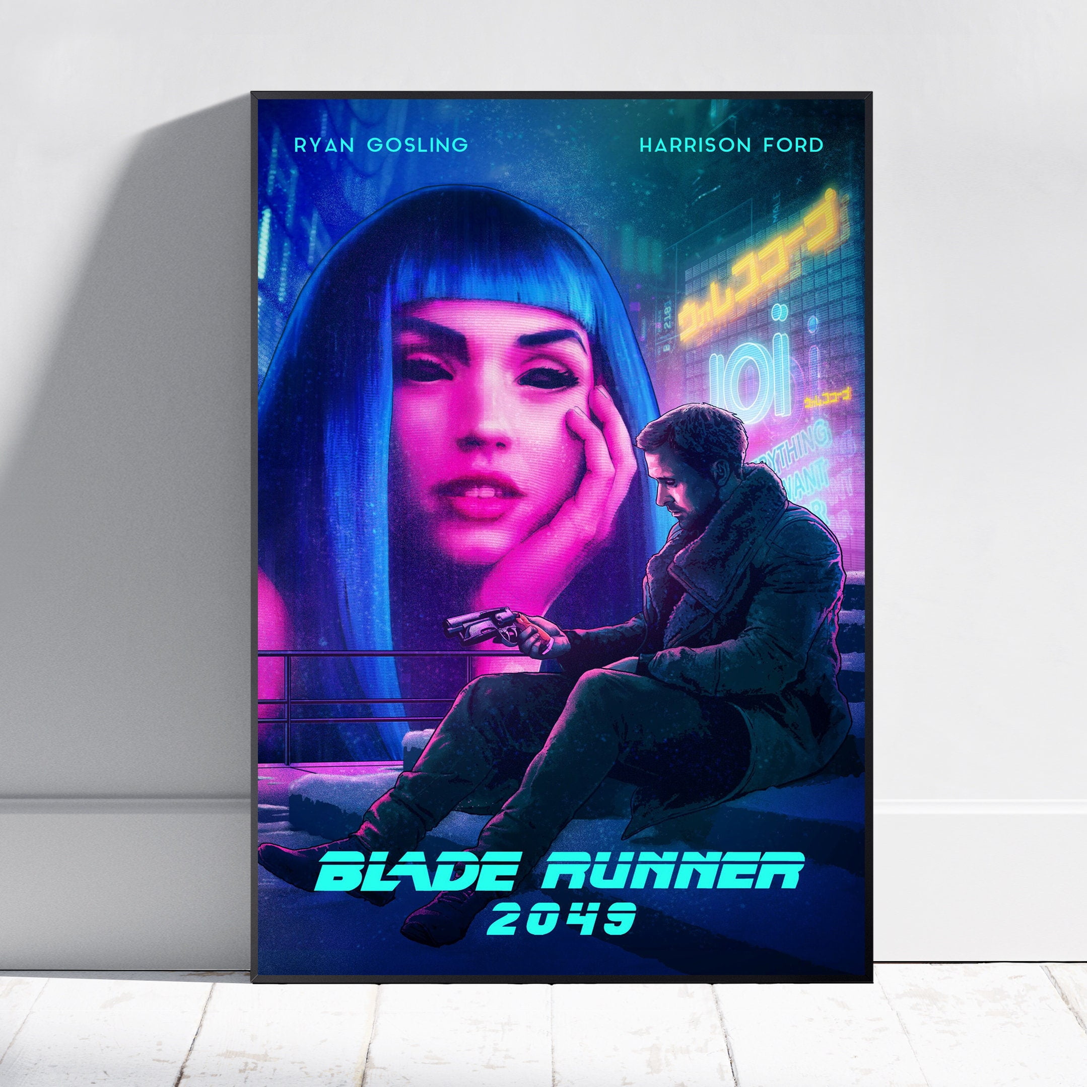 POSTER Blade Runner Poster, Ryan Gosling Wall Art, Movie Poster Gift ...