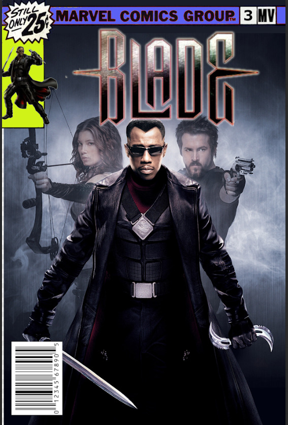 POSTER Blade: Trinity (2004)Poster Wesley Snipes Vampire Action ...