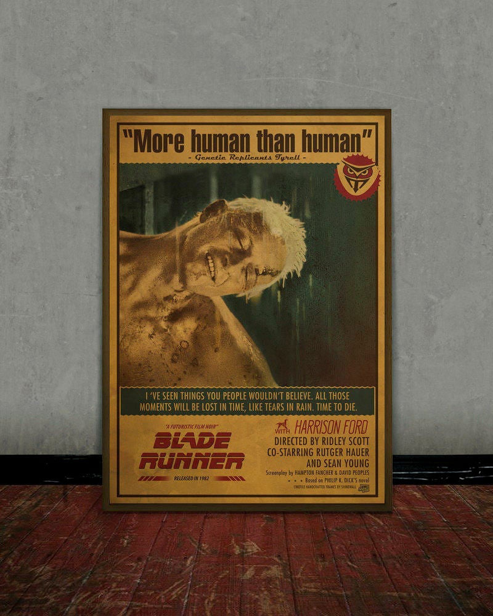 POSTER Blade runner, Roy Batty, Retro movie poster-UNFRAMED - Walmart.com