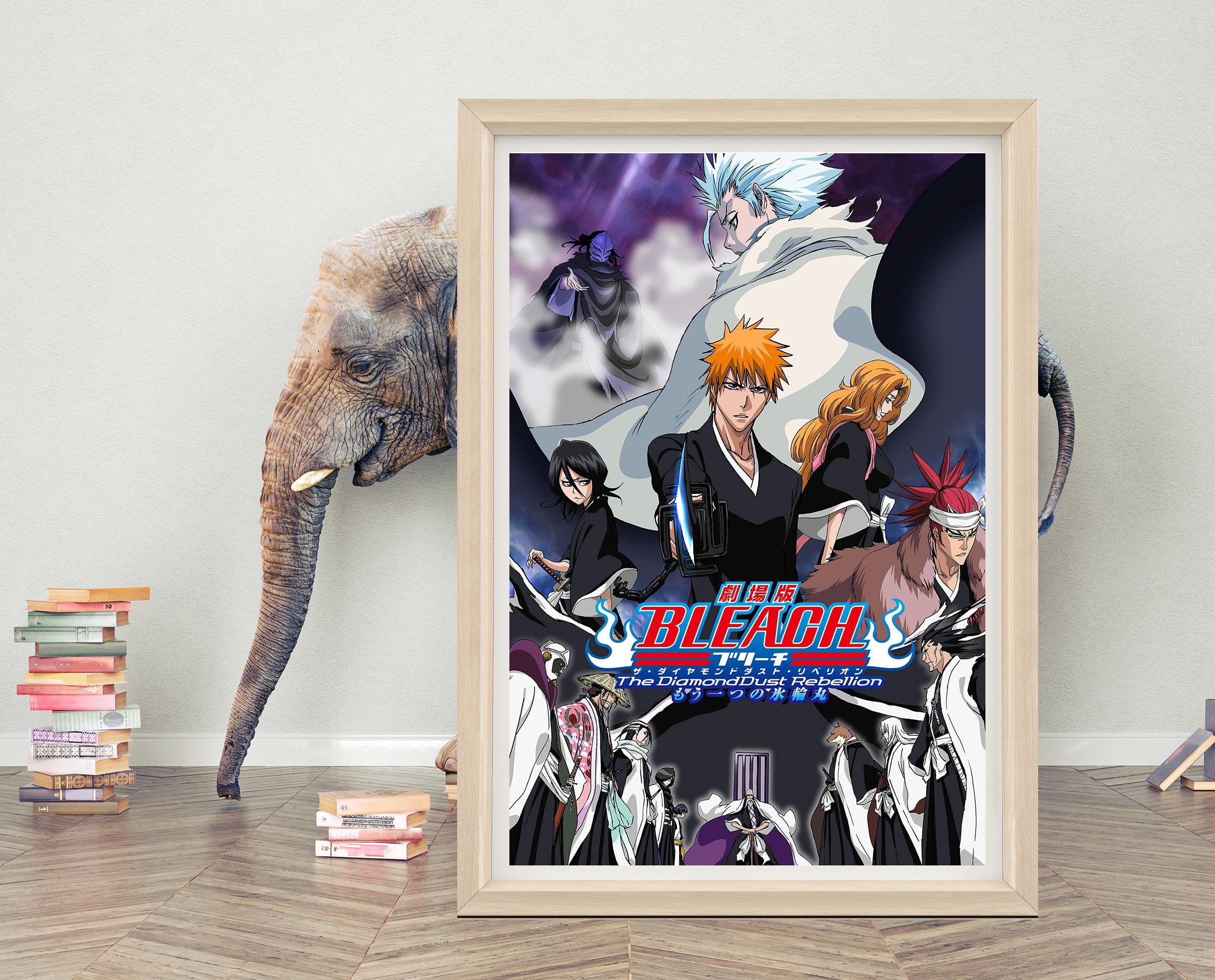 POSTER Bleach The DiamondDust Rebellion Poster Wall Art | 2023 Movie ...