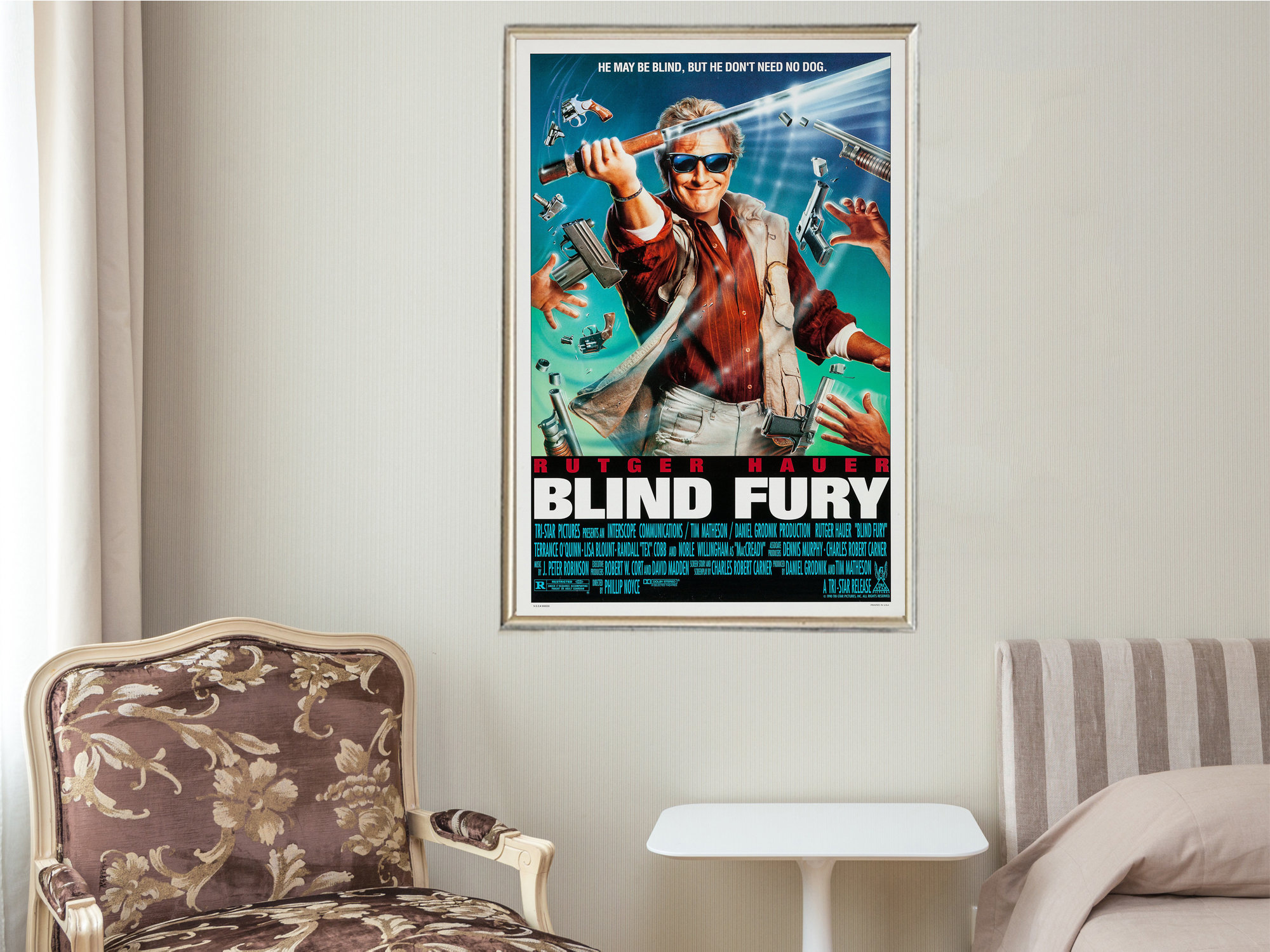 POSTER Blind Fury - Movie Posters - Movie Collectibles - Unique Poster ...