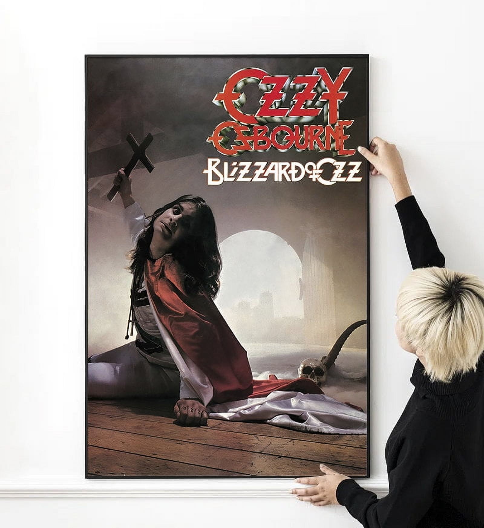 POSTER Blizzard Of Ozz Ozzy Osbourne Music Poster High Quality Print Photo Wall Art Cloth Poster ...