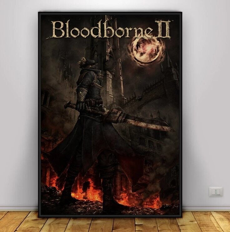 POSTER Bloodborne Game Poster | Wall Art | Wall Prints | Home Decor 6 ...