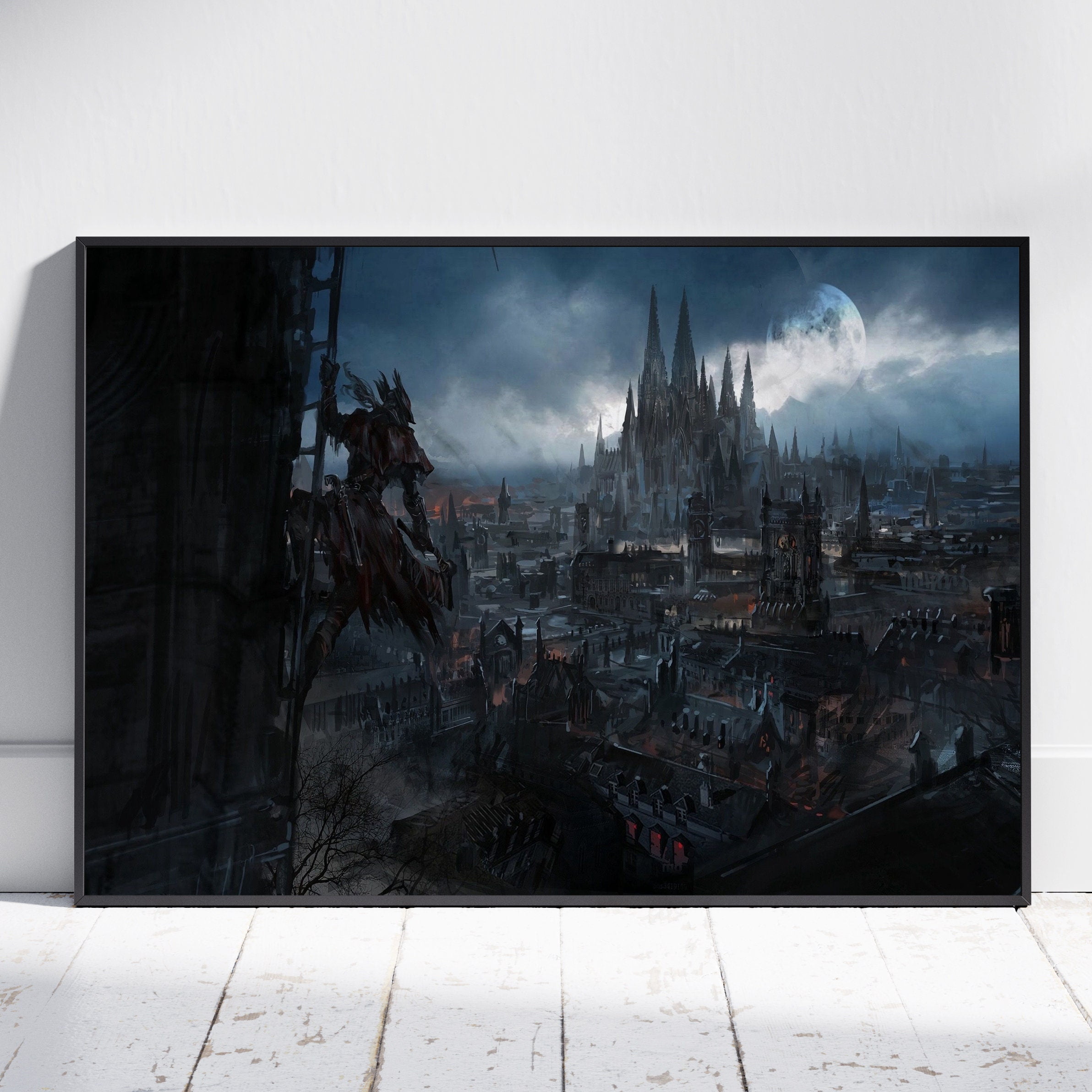 POSTER Bloodborne Poster, Lady Maria Wall Art, Game Poster Gift, HQ ...