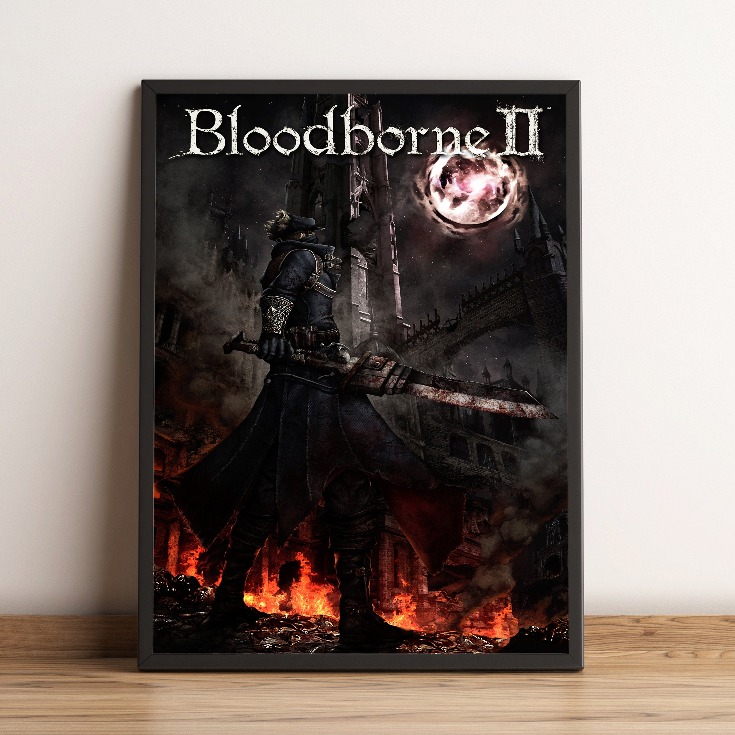 POSTER Bloodborne Poster, The Hunter Wall Art, Game Print, Best Gift ...