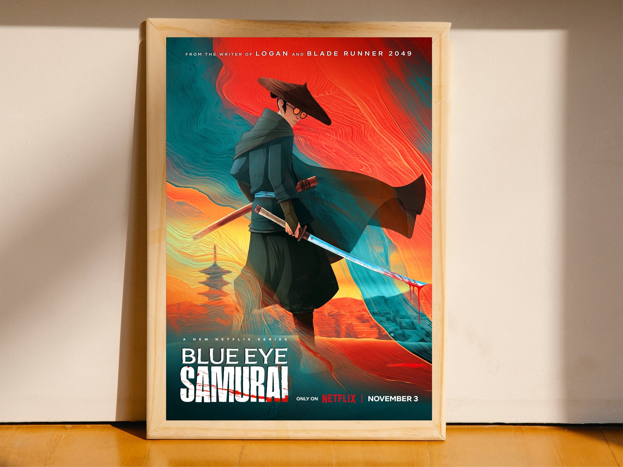 POSTER Blue Eye Samurai Season 1 Movie posters|poster collectibles ...