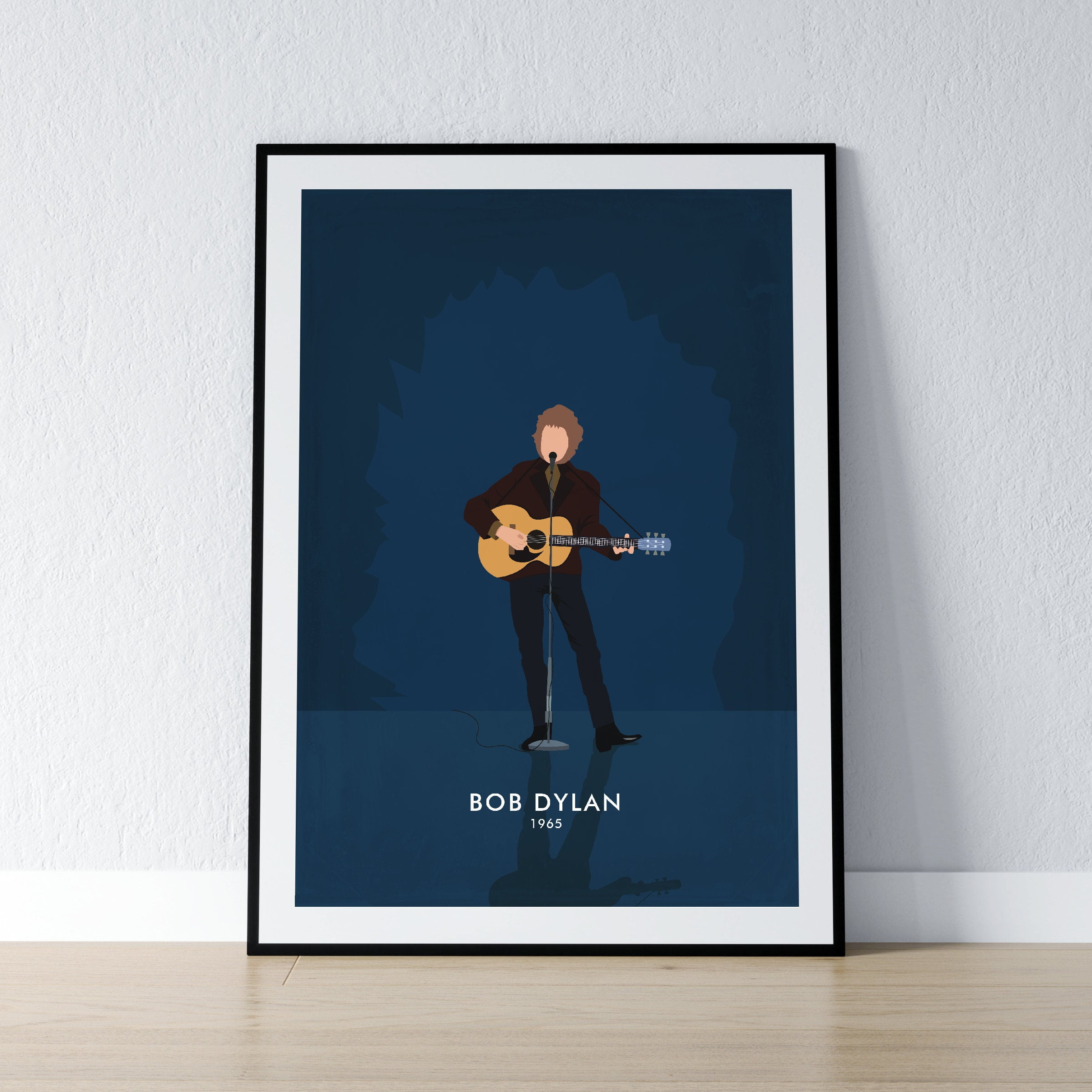 POSTER Bob Dylan 1965 Poster - Minimalist Bob Dylan Poster Print - Bob ...