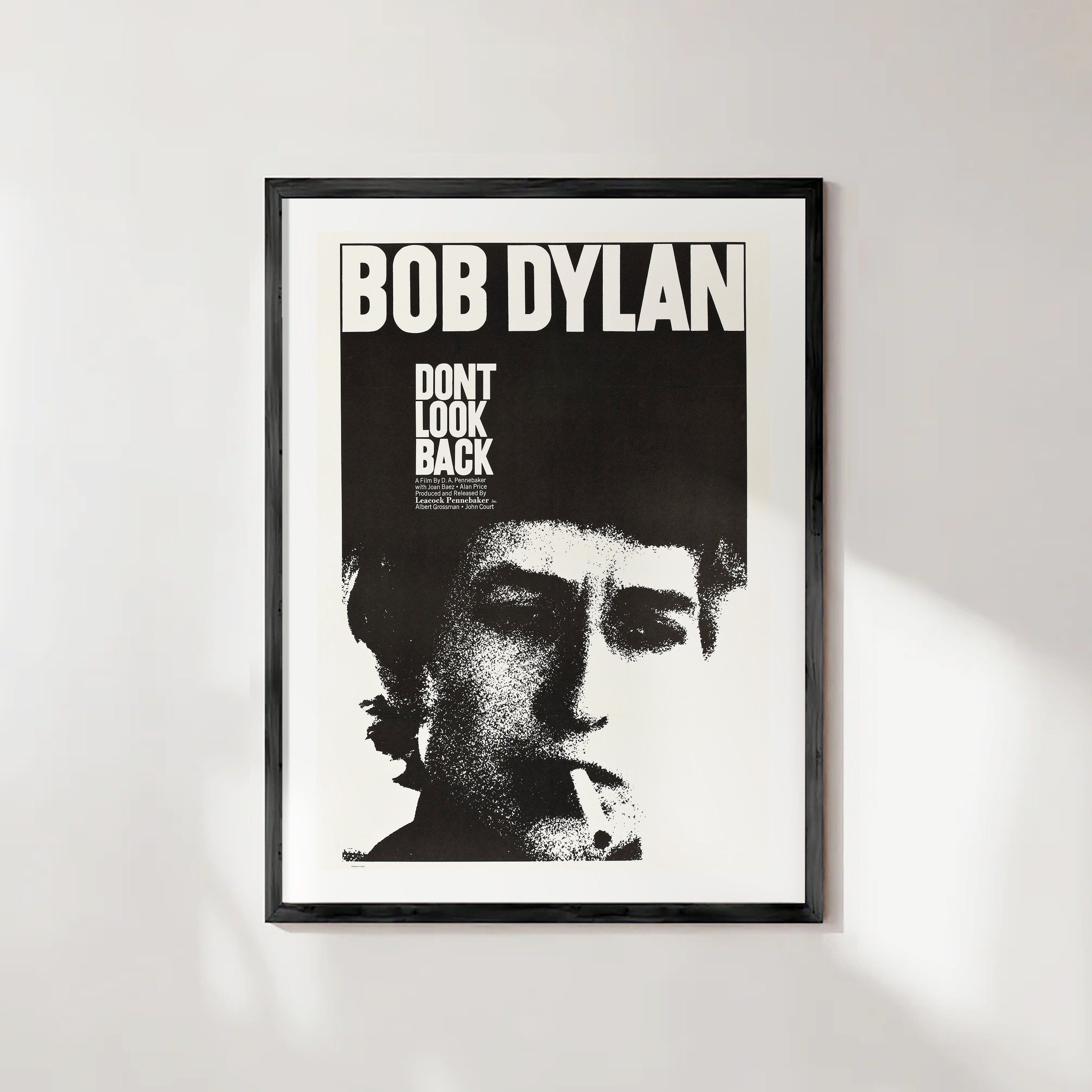 Poster Bob Dylan 1967, Don't Look Back Poster , Vintage Poster ...