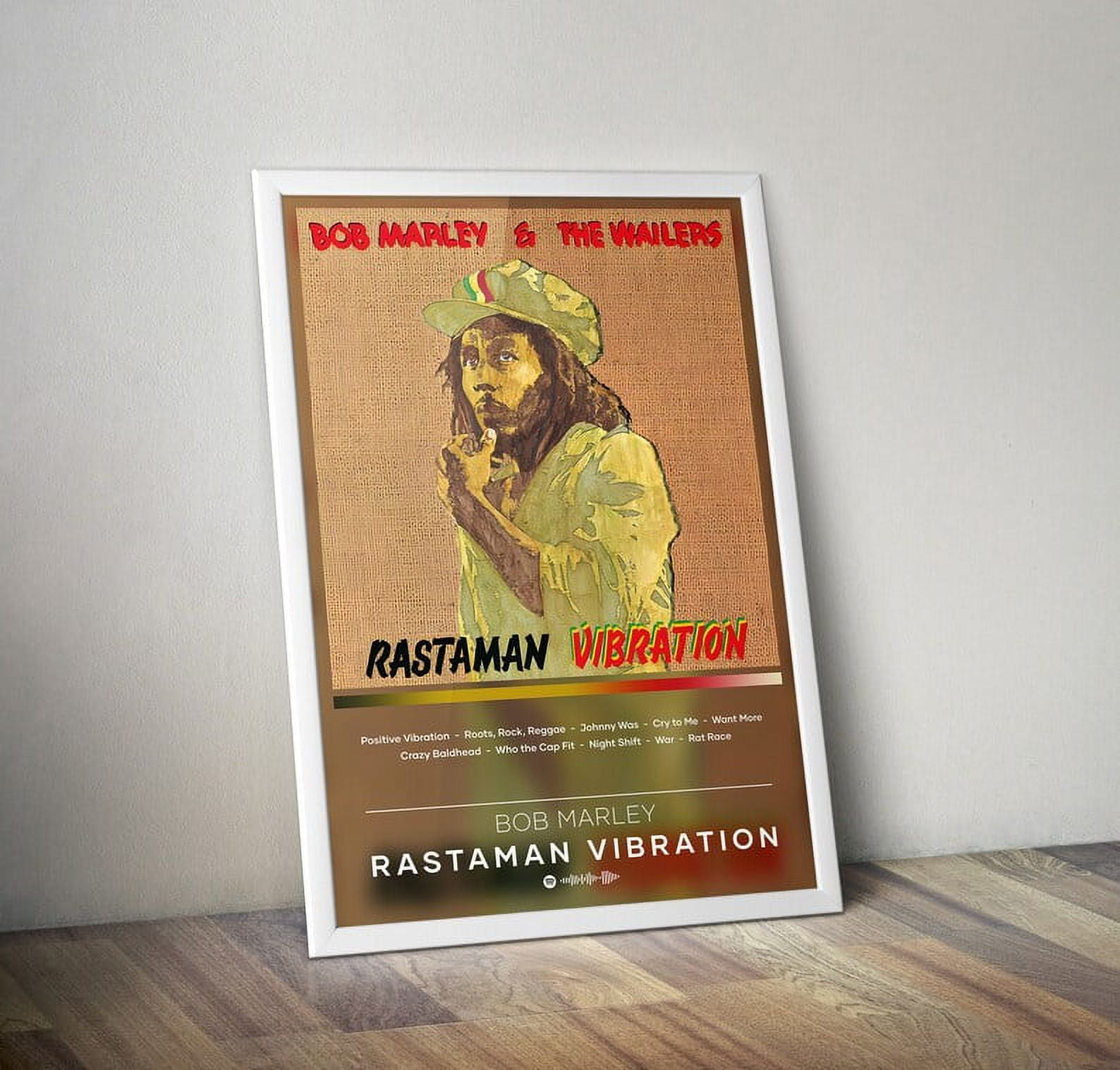 POSTER Bob Marley Poster Print | Rastaman Vibration Poster | Album ...