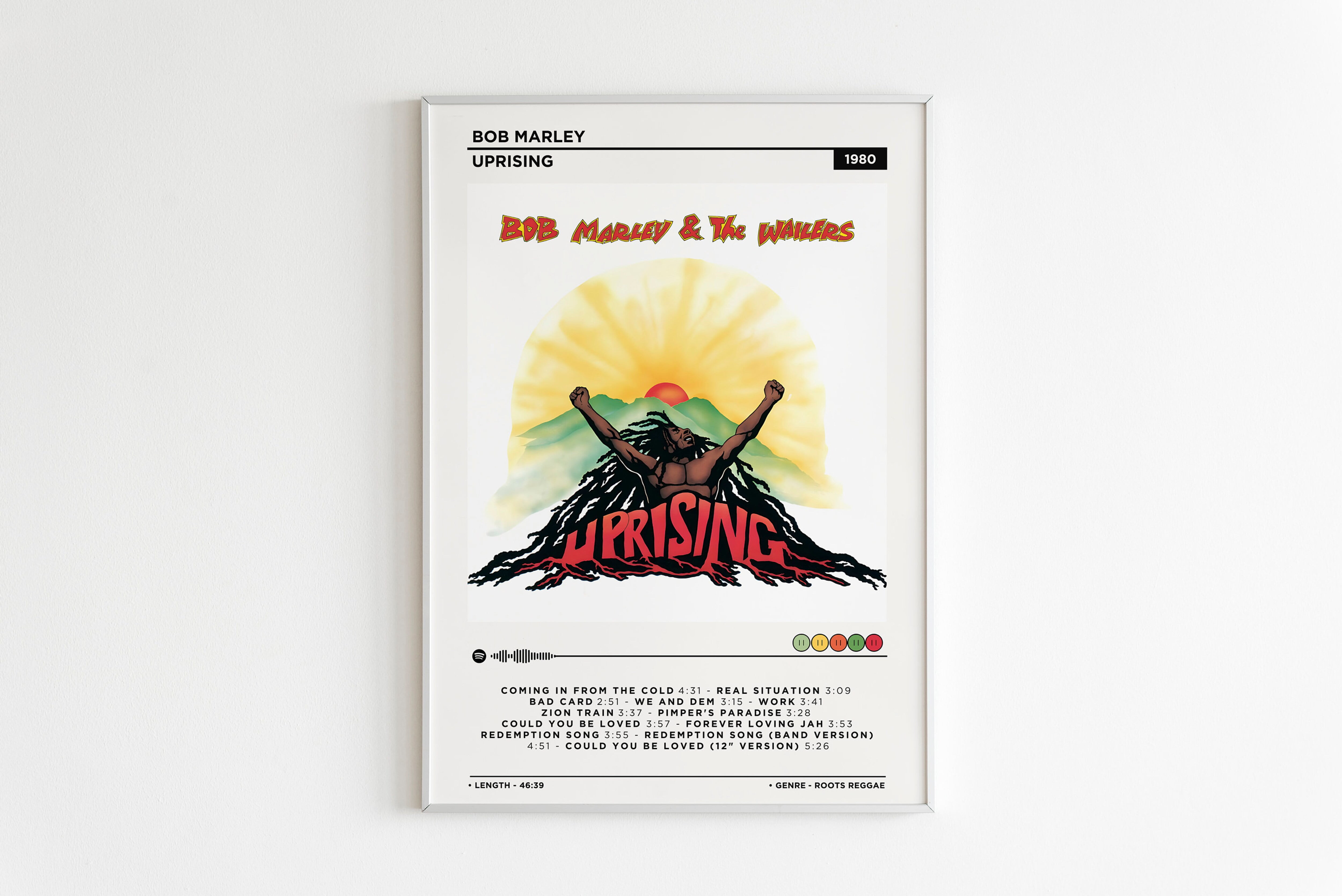 POSTER Bob Marley - Uprising Album Poster / Album Cover Poster / Music ...
