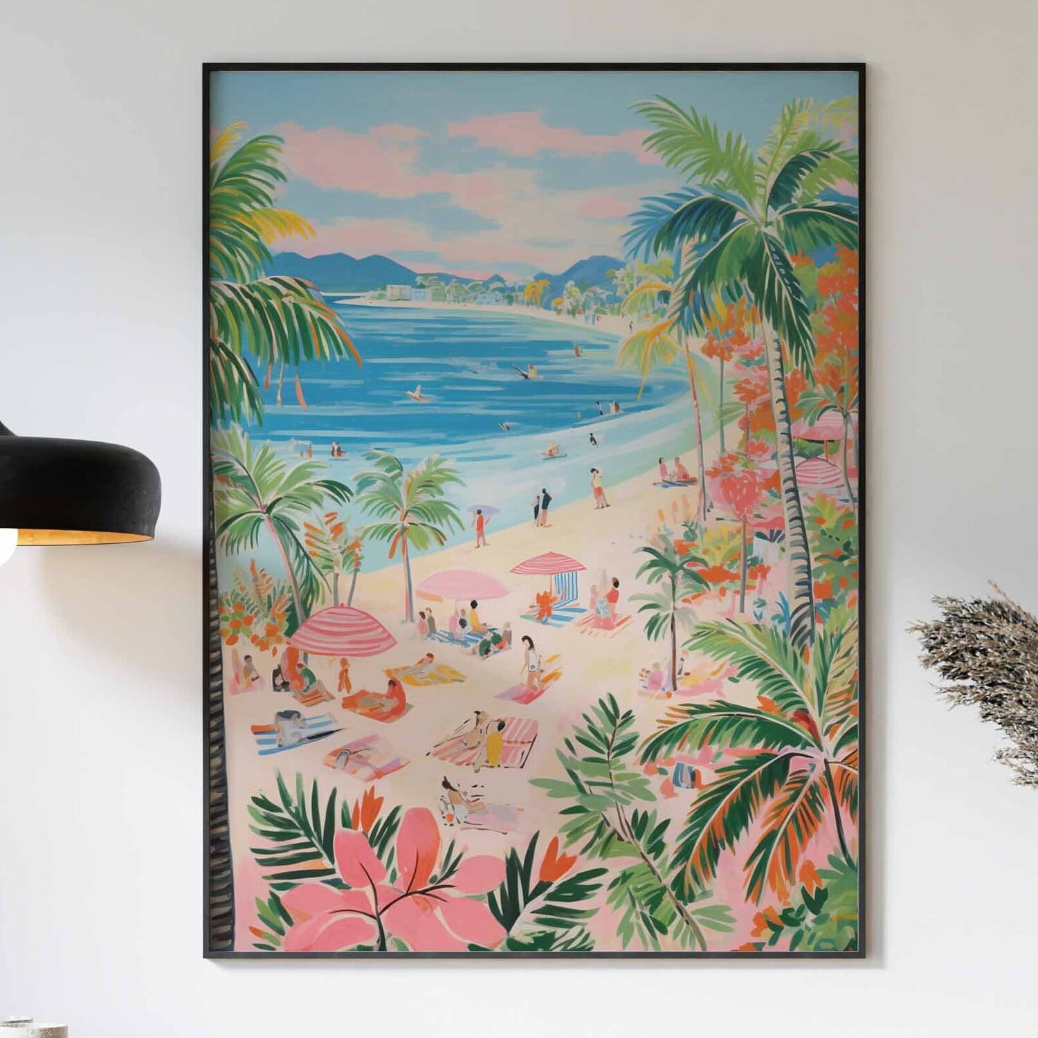 POSTER Boho Art, Boho Print, Rustic Beach Art, Bathroom Wall Art ...