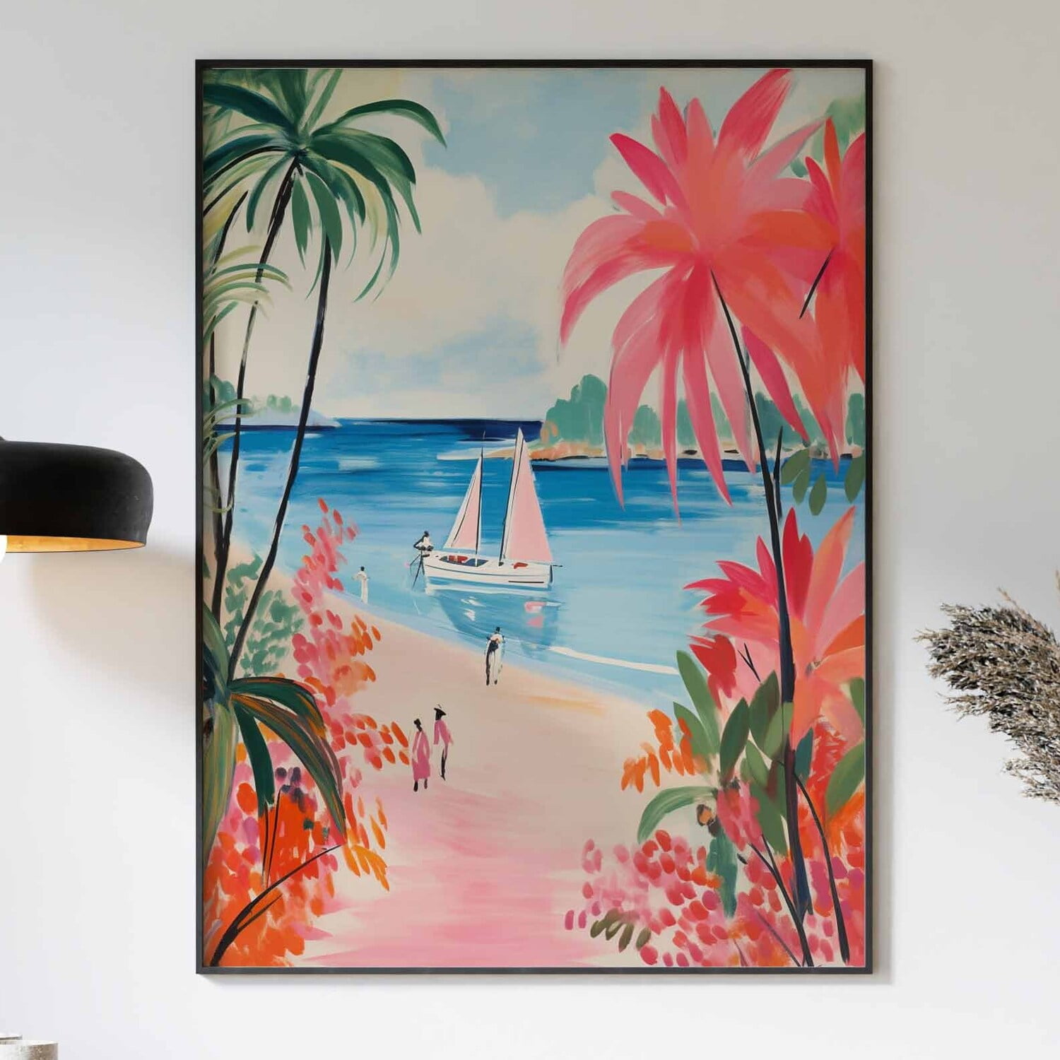 POSTER Boho Art, Boho Print, Rustic Beach Art, Bathroom Wall Art ...
