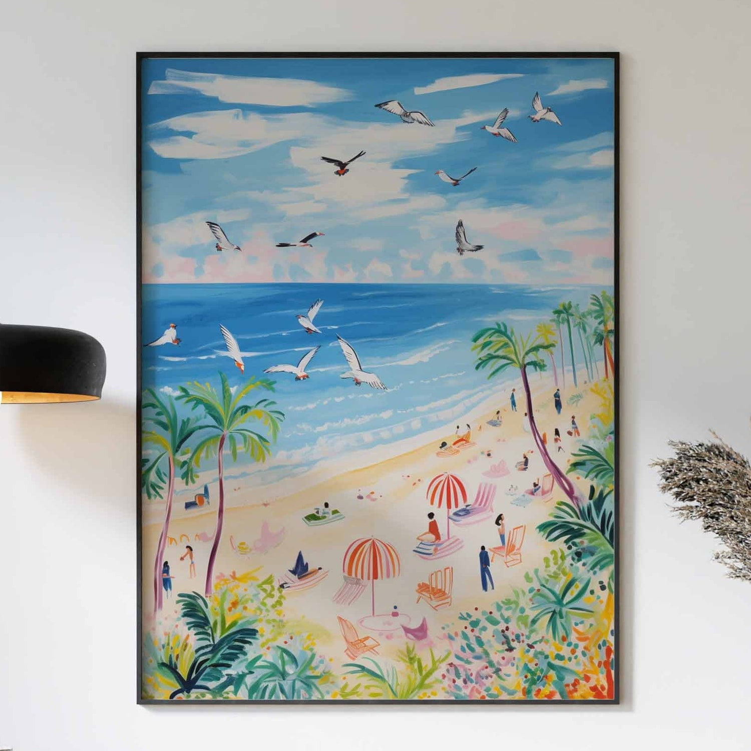 POSTER Boho Art, Boho Print, Rustic Beach Art, Bathroom Wall Art ...