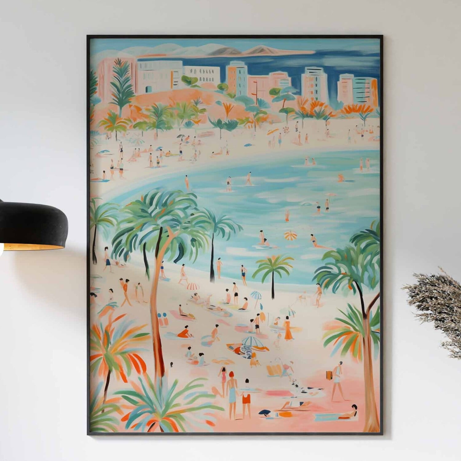 POSTER Boho Art, Boho Print, Rustic Beach Art, Bathroom Wall Art ...