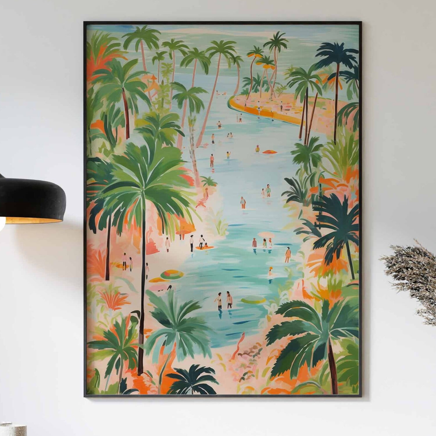 POSTER Boho Art, Boho Print, Rustic Beach Art, Bathroom Wall Art ...