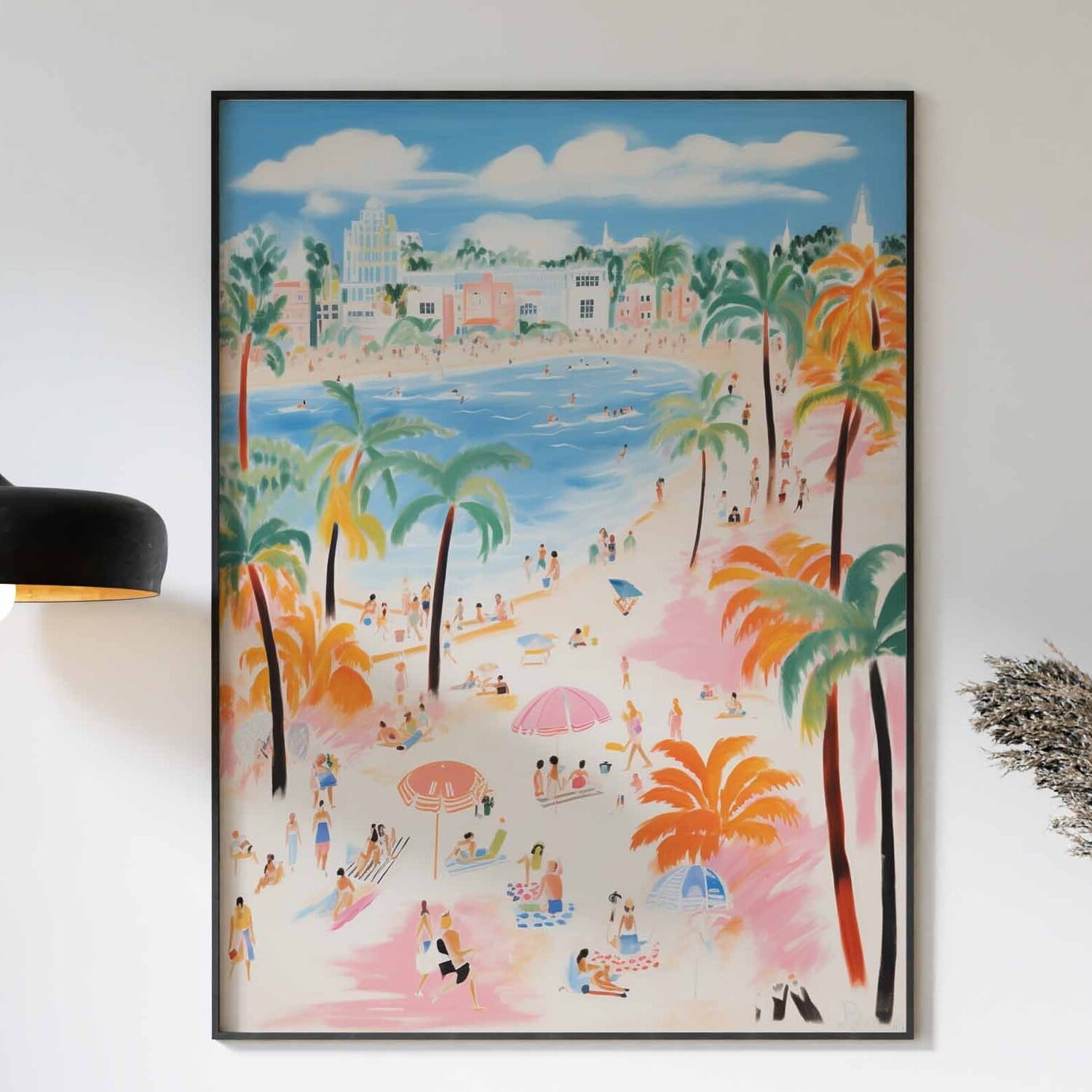 POSTER Boho Art, Boho Print, Rustic Beach Art, Bathroom Wall Art ...