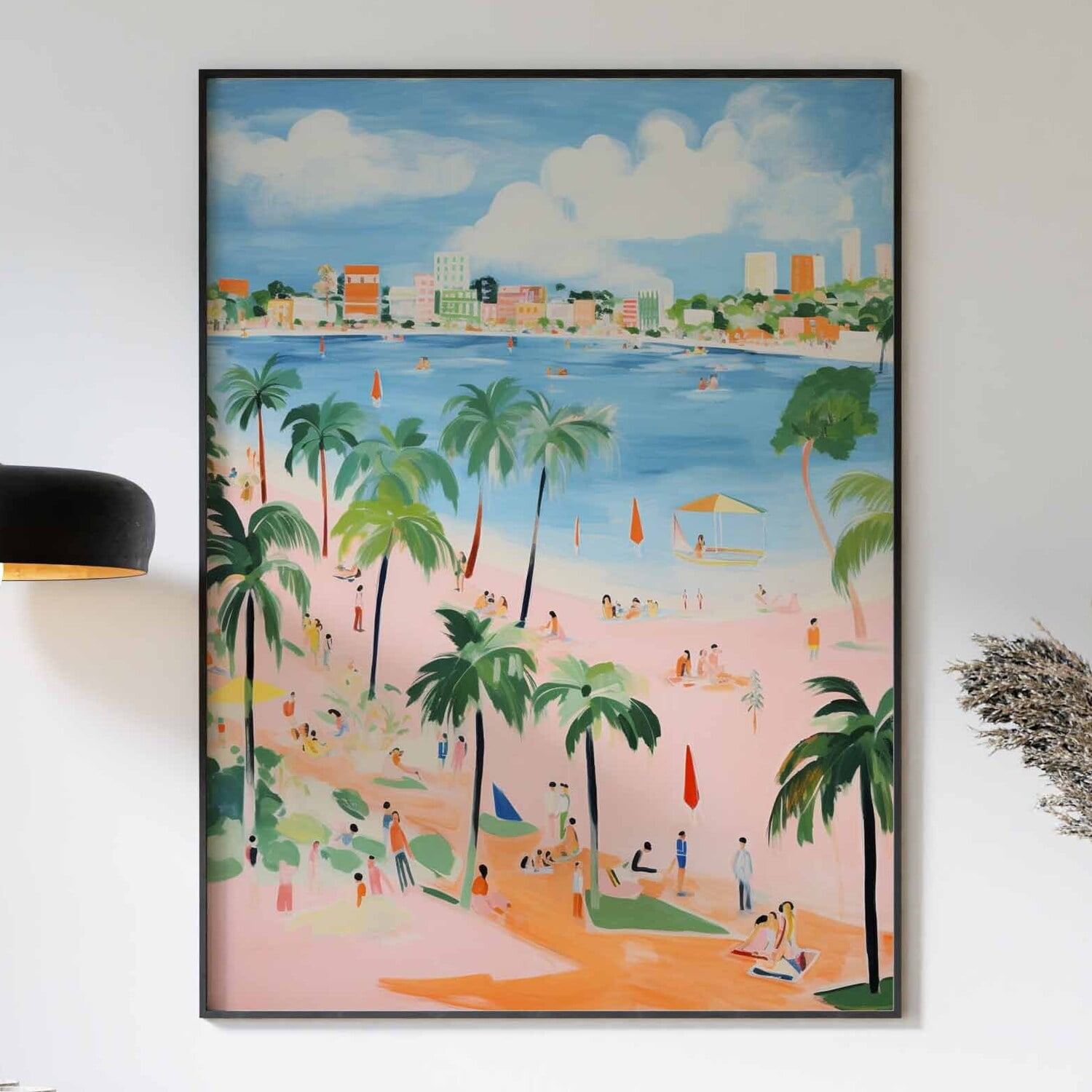 POSTER Boho Art, Boho Print, Rustic Beach Art, Bathroom Wall Art ...