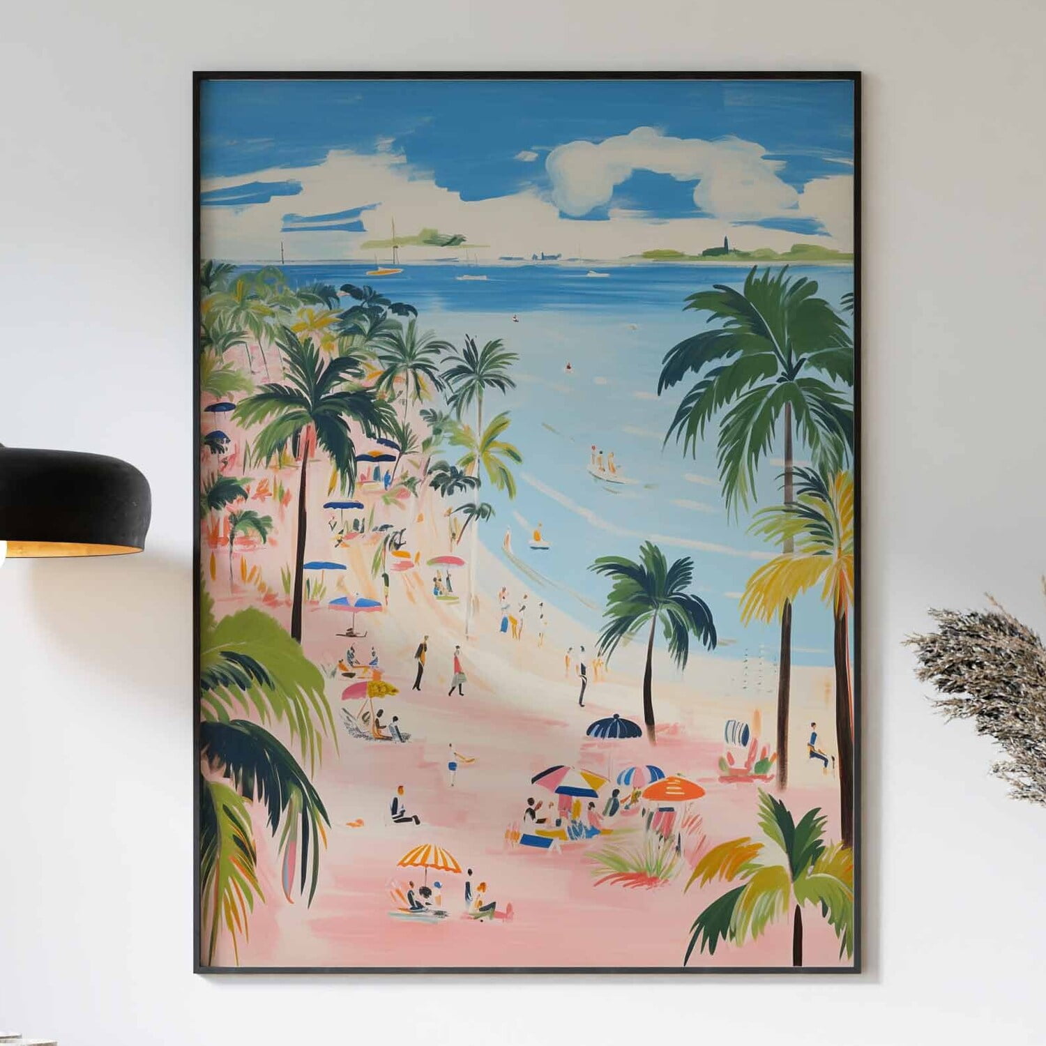 POSTER Boho Art, Boho Print, Rustic Beach Art, Bathroom Wall Art ...