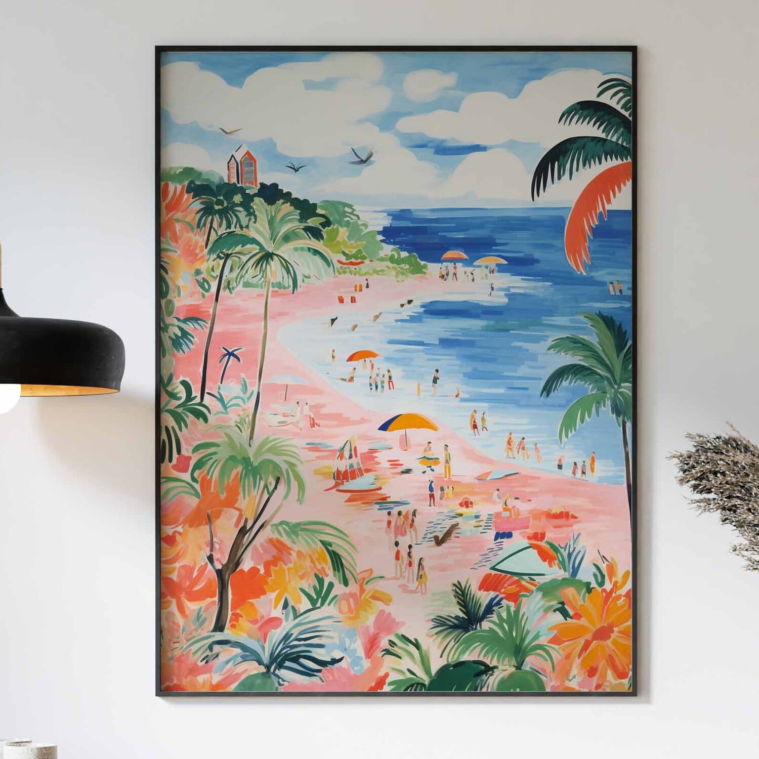 POSTER Boho Art, Boho Print, Rustic Beach Art, Bathroom Wall Art ...