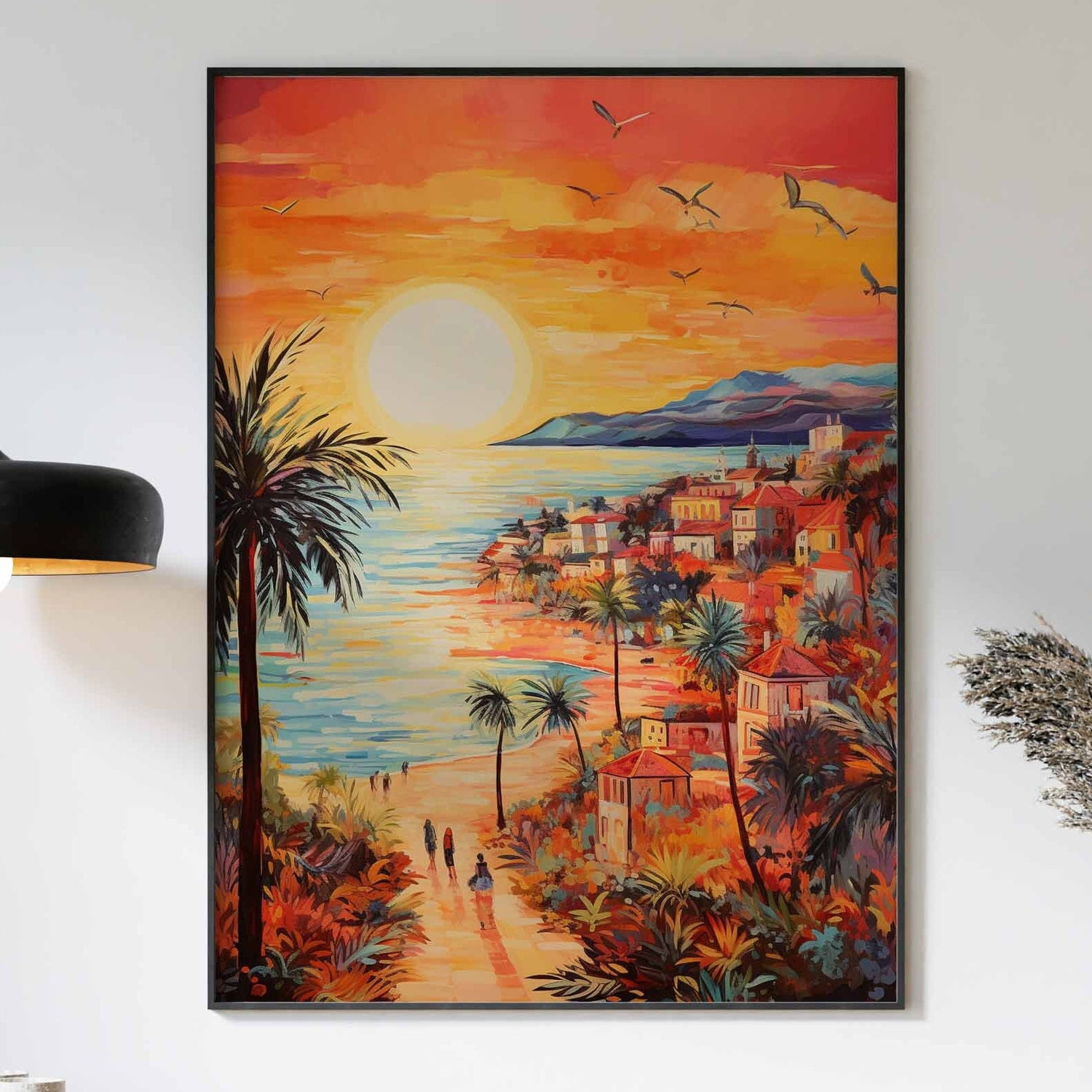 POSTER Boho Art, Boho Print, Rustic Beach Art, Coastal Wall Art, Rustic ...