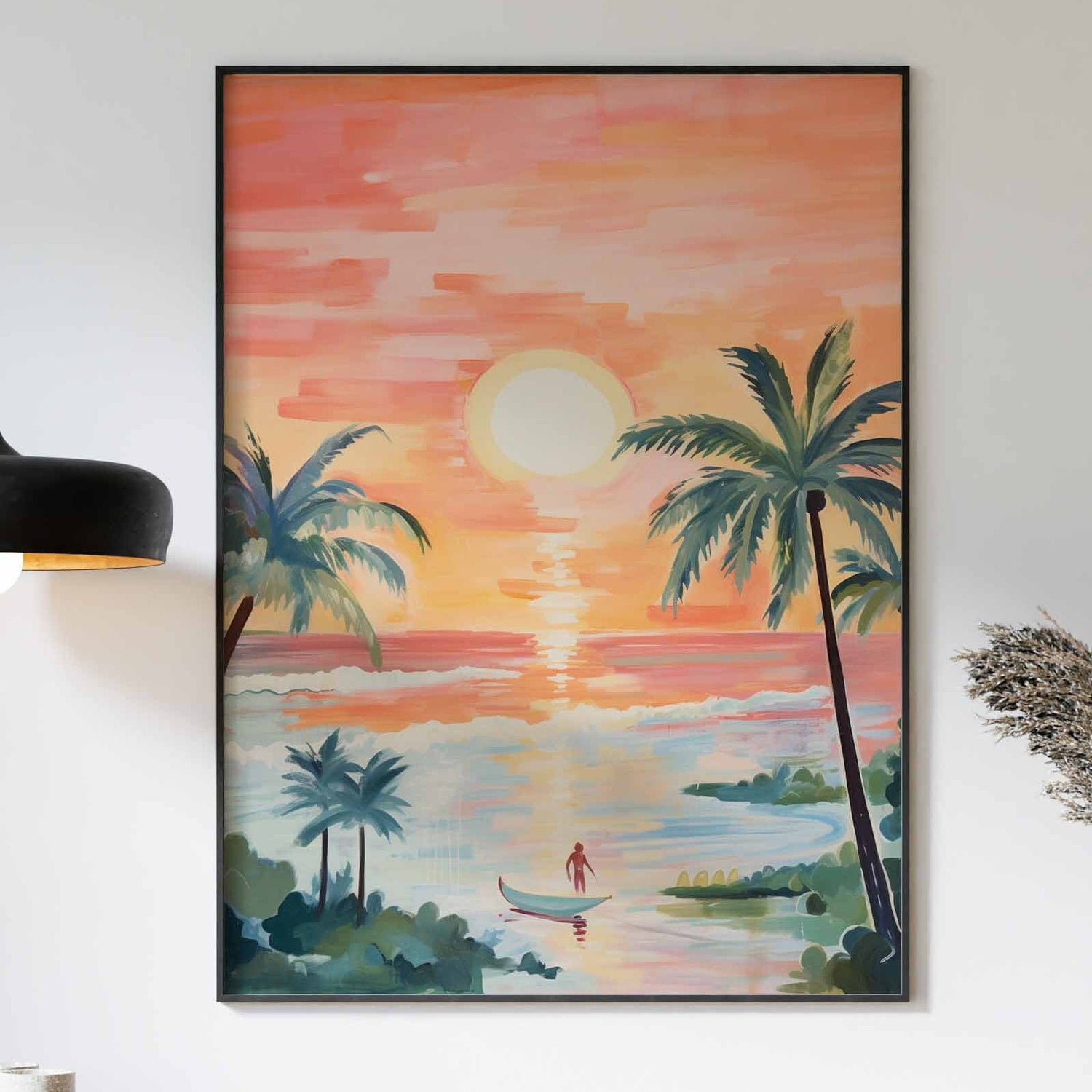 POSTER Boho Art, Boho Print, Rustic Beach Art, Coastal Wall Art, Rustic ...