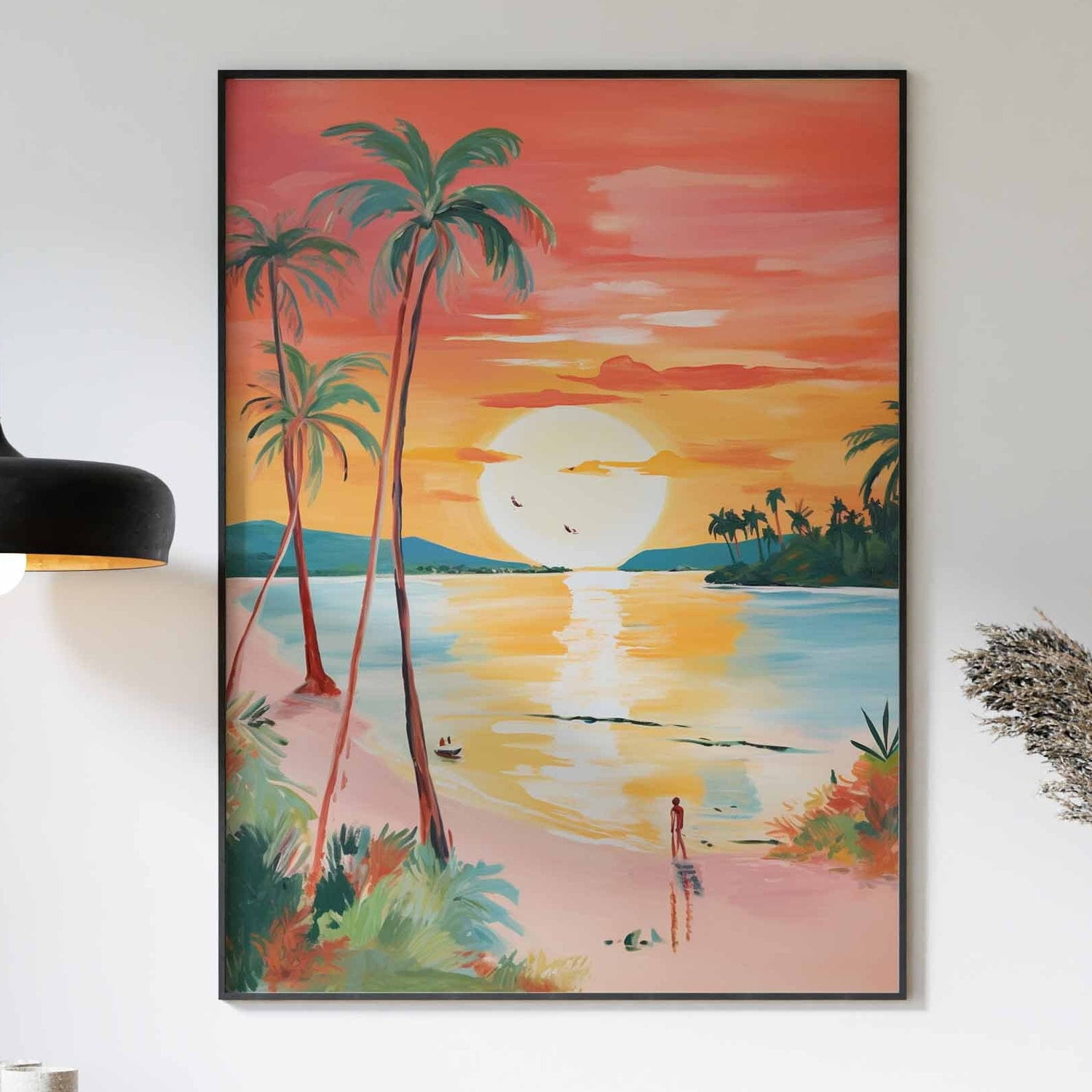 POSTER Boho Art, Boho Print, Rustic Beach Art, Coastal Wall Art, Rustic ...