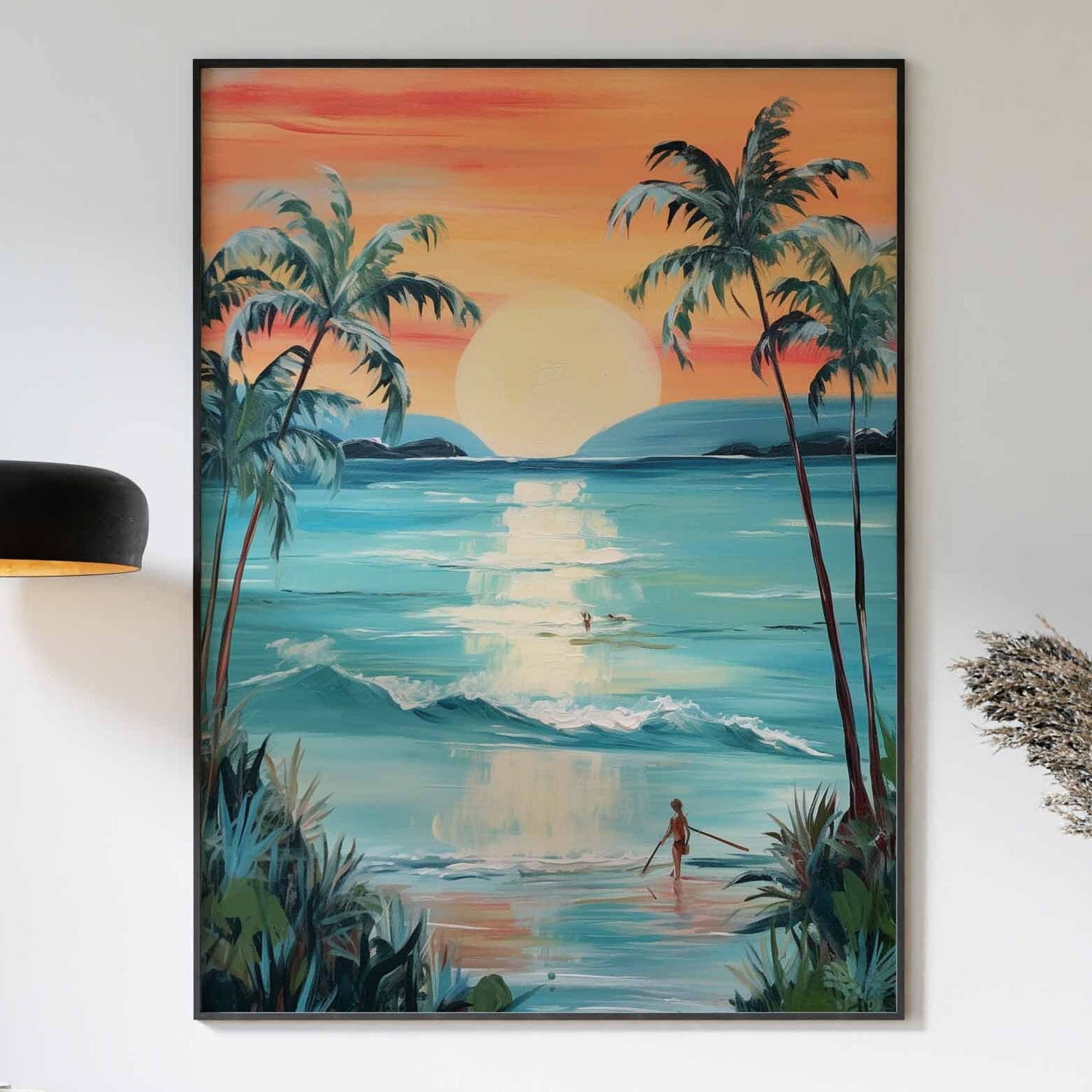 POSTER Boho Art, Boho Print, Rustic Beach Art, Coastal Wall Art, Rustic ...