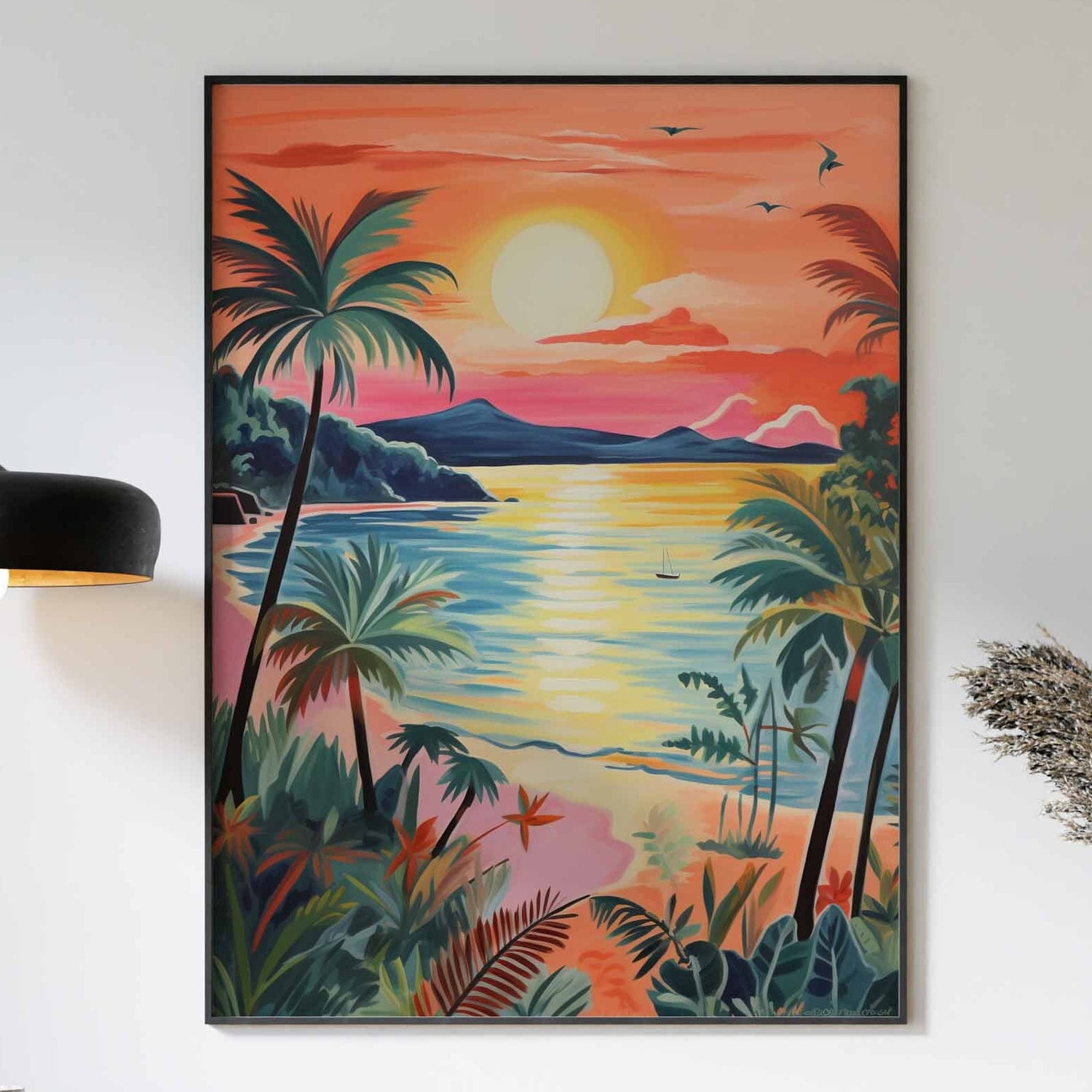 POSTER Boho Art, Boho Print, Rustic Beach Art, Vintage Coastal DEcor ...