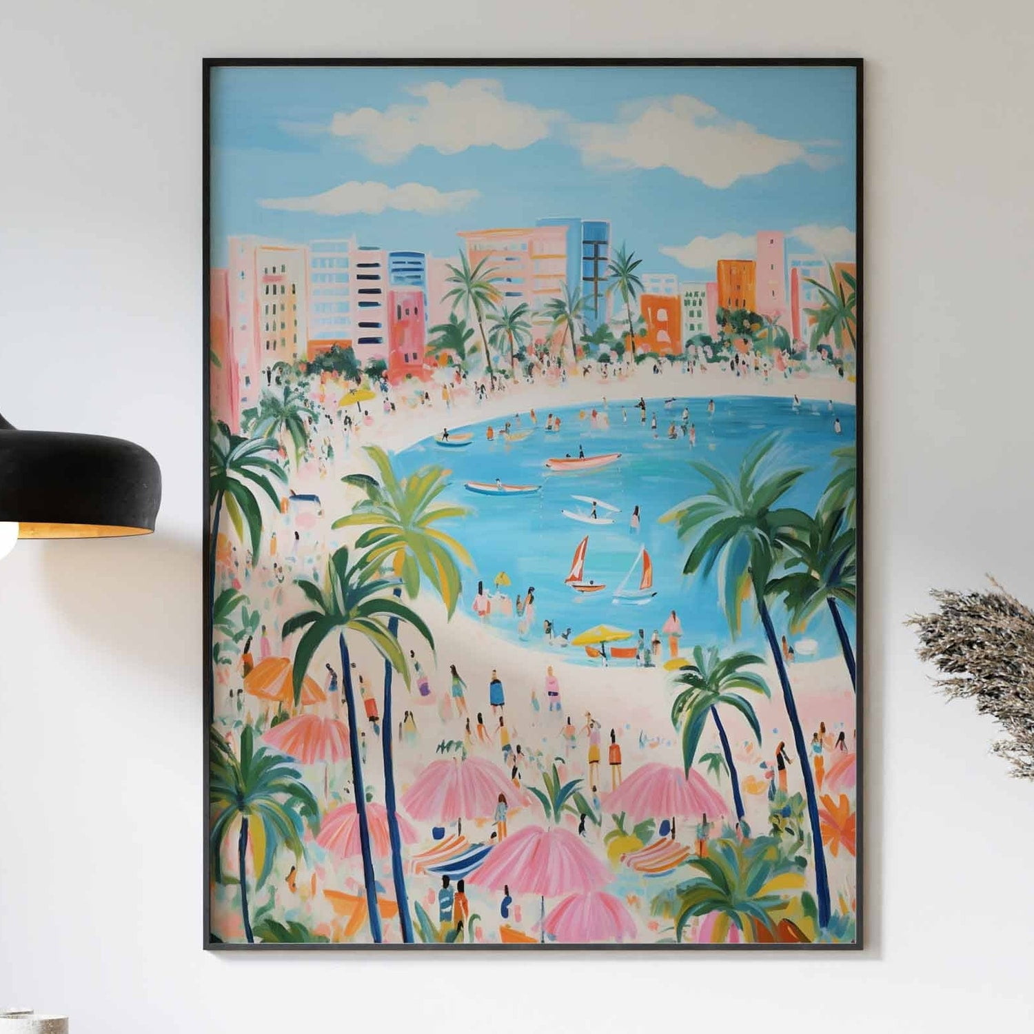 POSTER Boho Art, Boho Print, Rustic Beach Art, Vintage Coastal DEcor ...