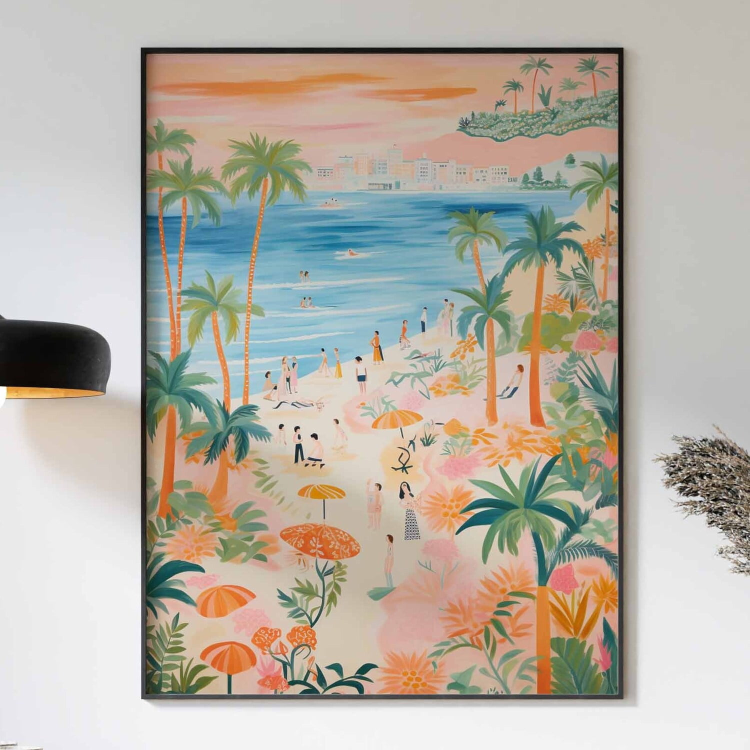 POSTER Boho Art, Boho Print, Rustic Beach Art, Vintage Coastal DEcor ...