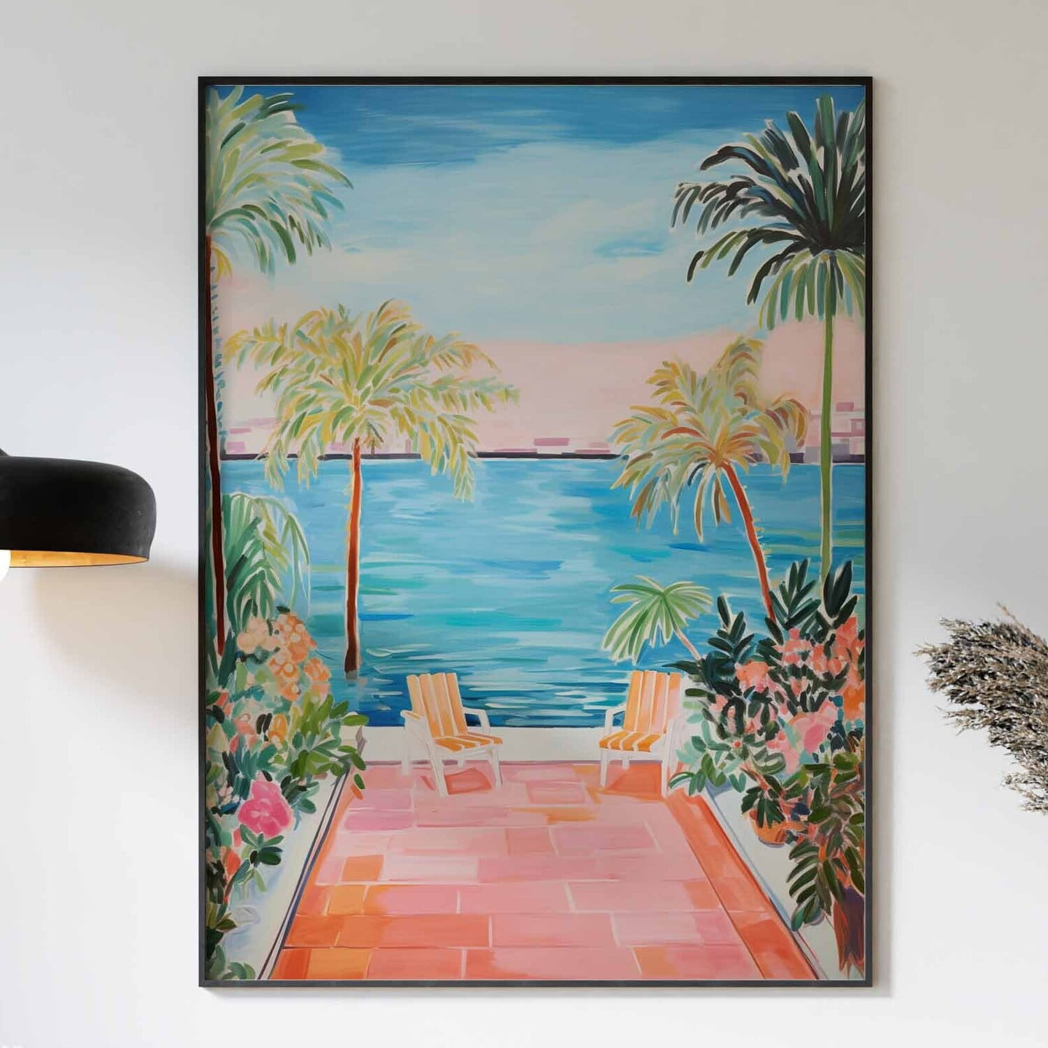 POSTER Boho Art, Swimming Pool Art, Swimming Poster, Bathroom Wall Art ...
