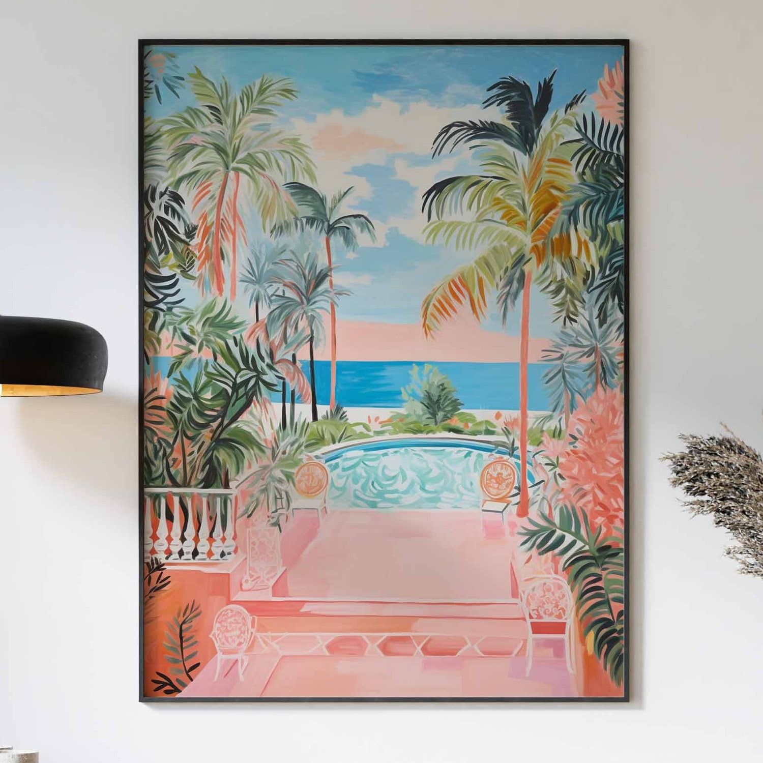 POSTER Boho Art, Swimming Pool Art, Swimming Poster, Bathroom Wall Art ...