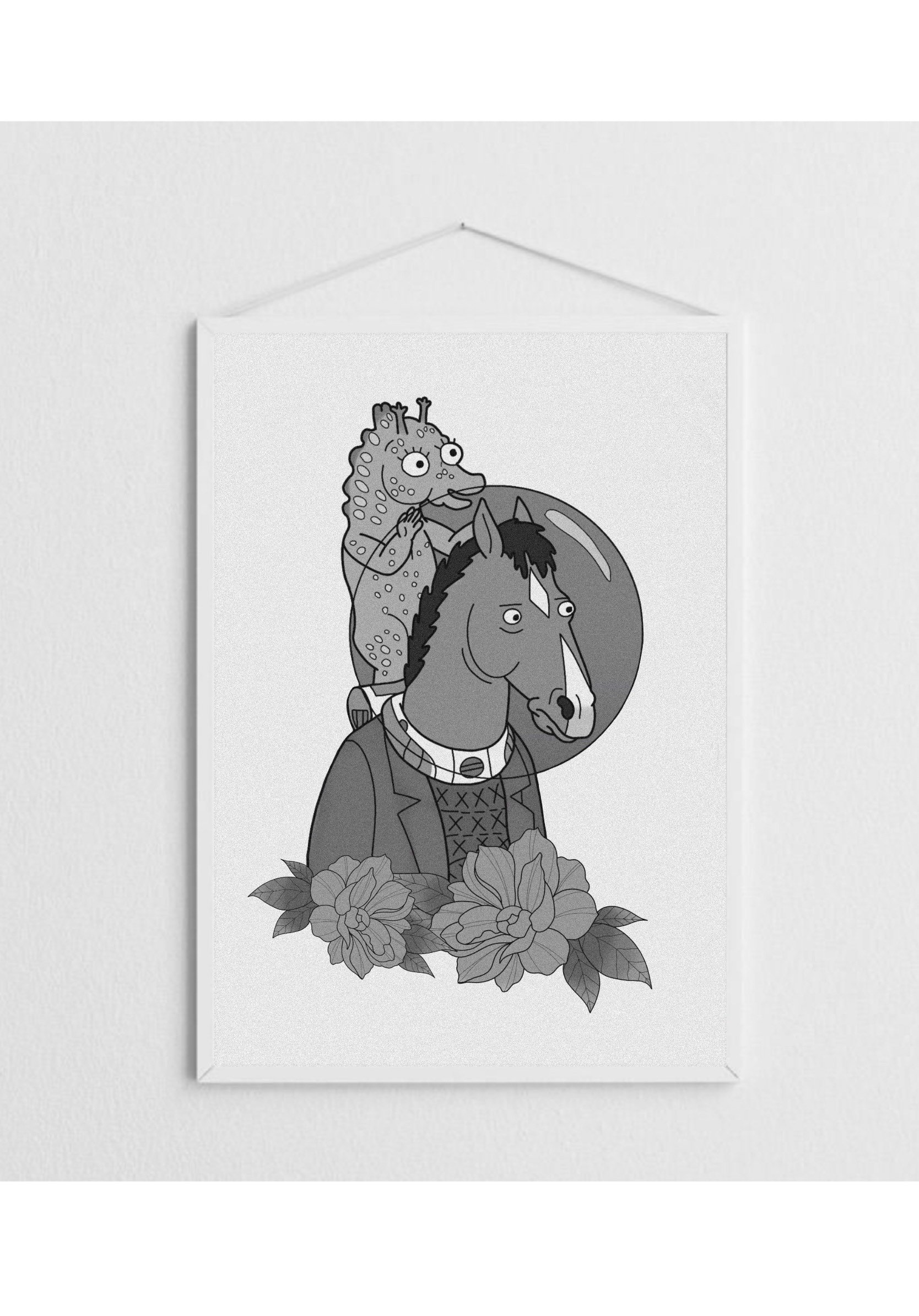 POSTER Bojack Horseman Tv Show Poster, Bojack Horseman Print, Wall Art-UNFRAMED - Walmart.com