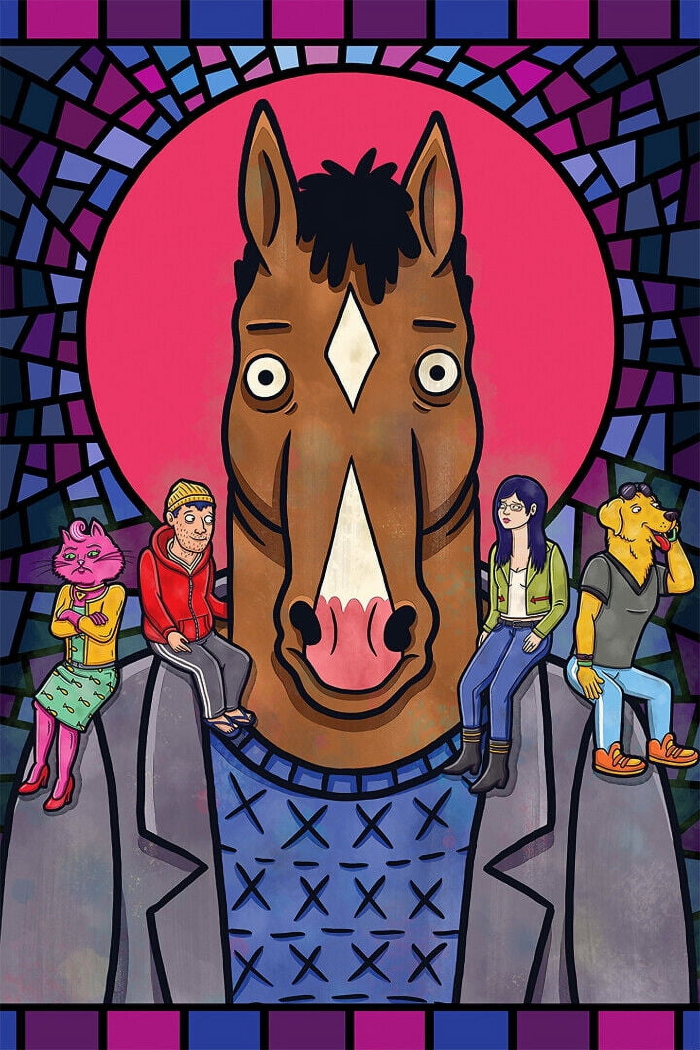 POSTER Bojack Horseman Tv Show Series Comedy Movie Wall Art Home Decor - POSTER-12x18-UNFRAMED ...
