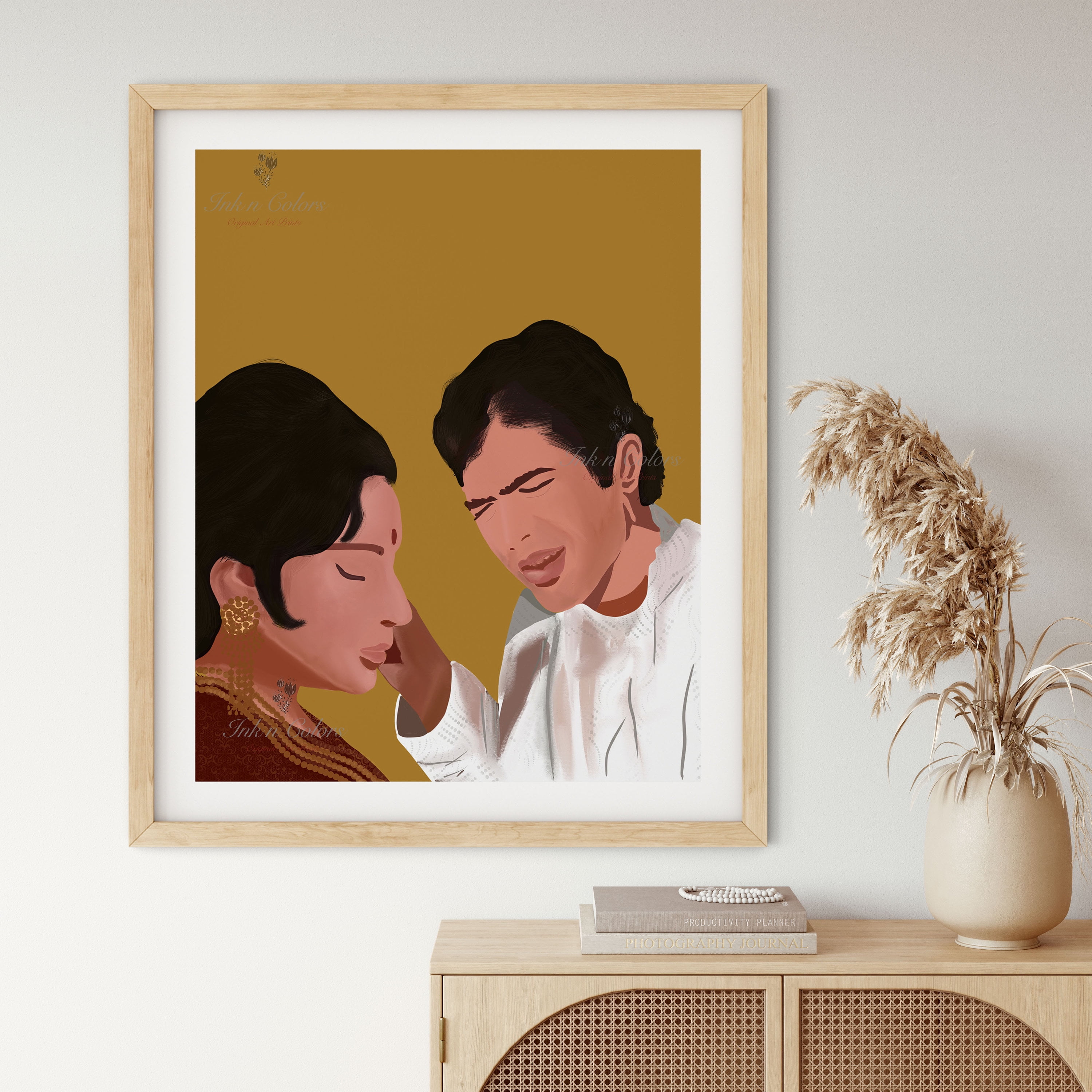 POSTER Bollywood Art,Pushpa, Movie Poster,Indian Films,Wall Decor,Desi ...