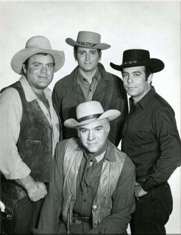 POSTER Bonanza Cast TV Studio Photo Poster-12x18-UNFRAMED - Walmart.com