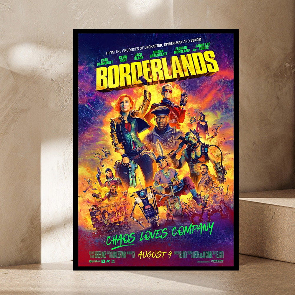 POSTER Borderlands Movie Poster- High Quality Poster - Multiple Sizes ...