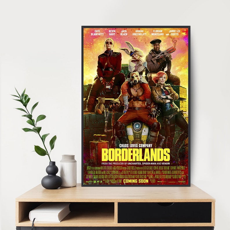 POSTER Borderlands Movie Poster Movie Poster Art Movie Wall Room Decor ...