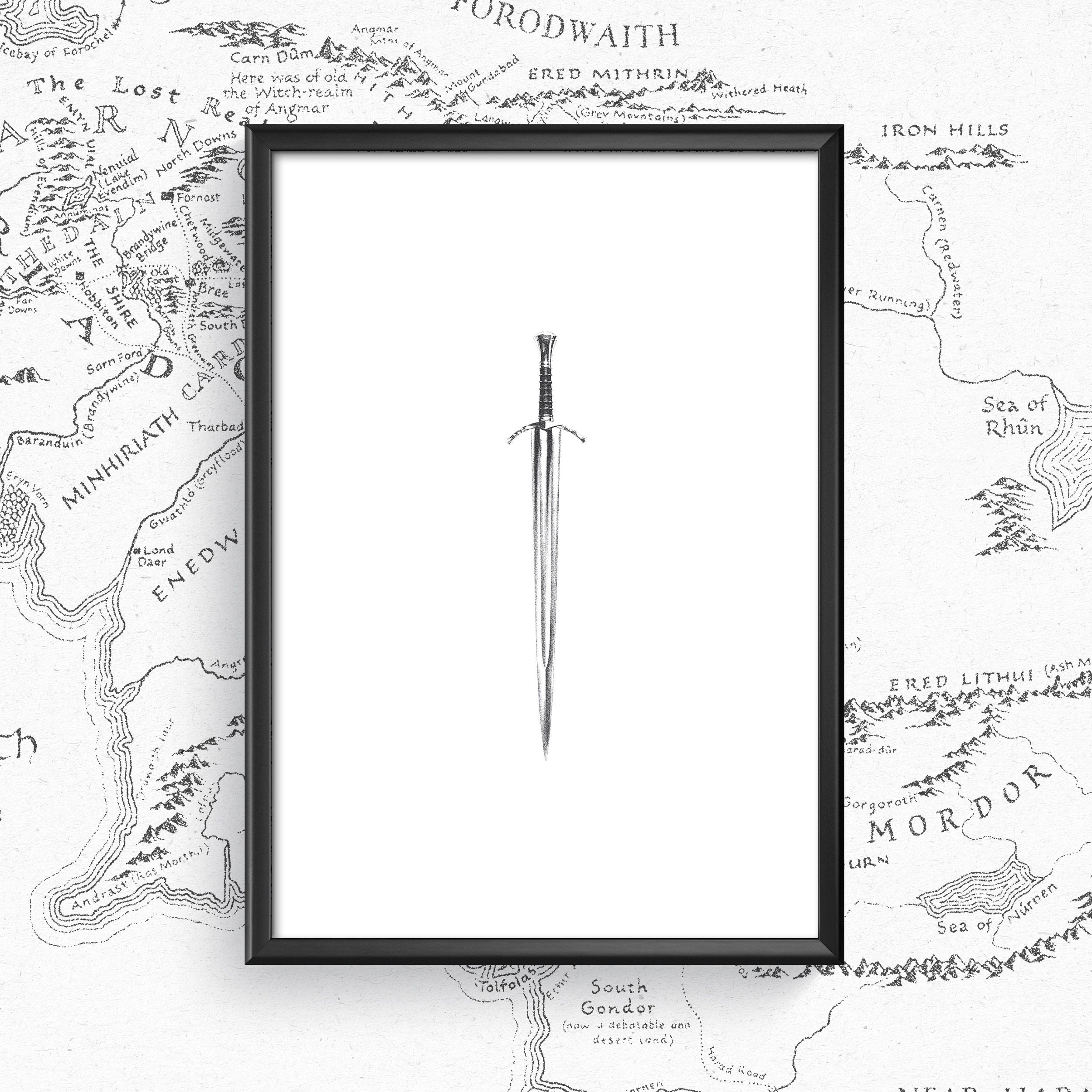 POSTER Boromir Lord of the Rings Fellowship Hobbit Rings of Power ...