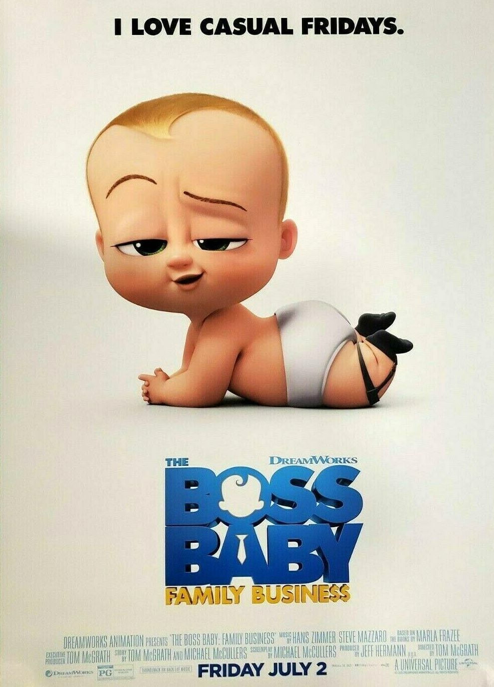 POSTER Boss Baby 2 Family Business - original DS movie poster FINAL ...