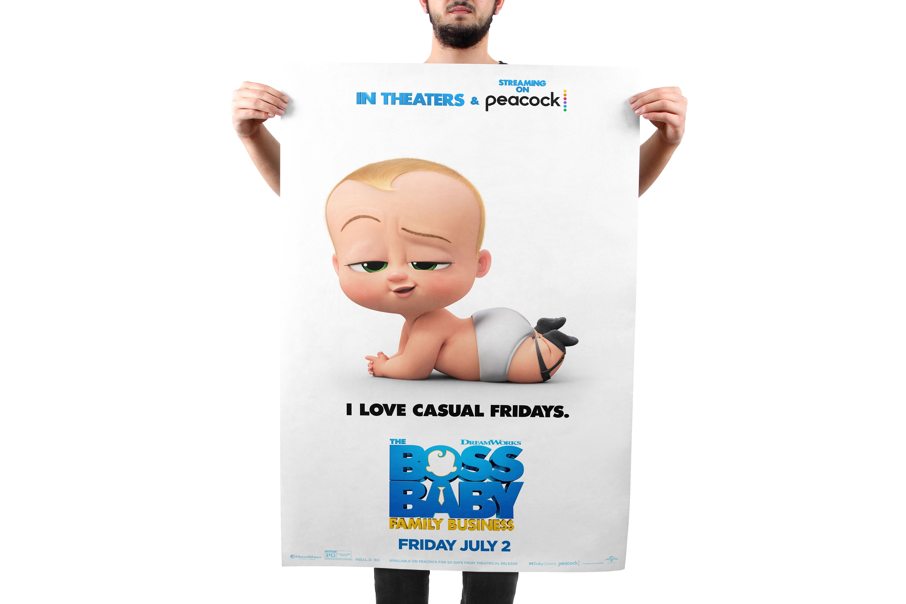 POSTER Boss Baby Movie Poster, Quality Print, Photo Wall Art, Disney ...