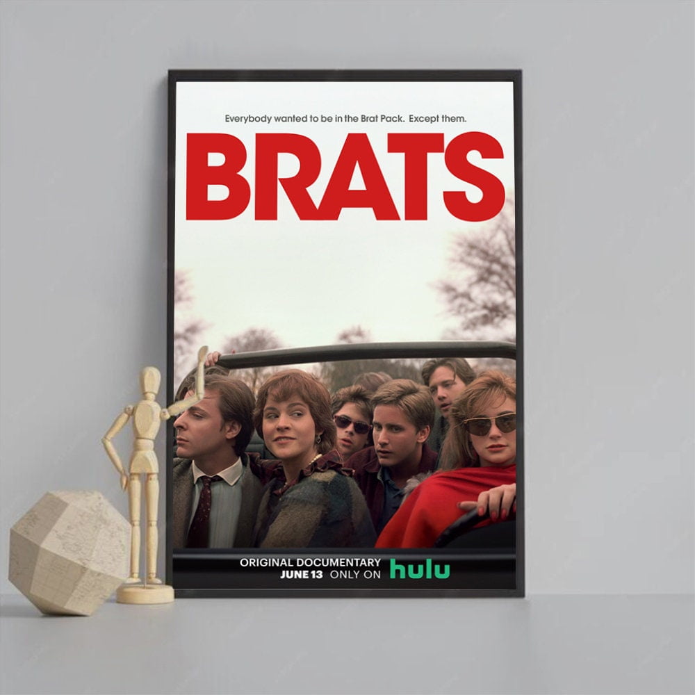 POSTER Brats 2024 Poster Movie Poster Minimalist Aesthetic Poster Wall ...