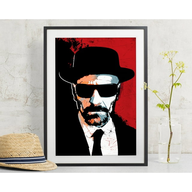 POSTER Breaking Bad - Heisenberg - Fan Art illustration, Breaking Bad ... POSTER Breaking Bad - Heisenberg - Fan Art illustration, Breaking Bad ...
