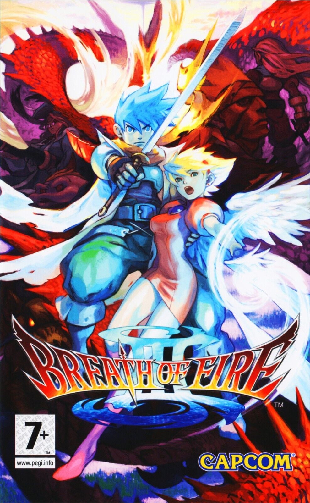 POSTER Breath Of Fire III Sony PSP BOX ART Glossy POSTER Unframed-12x18 ...