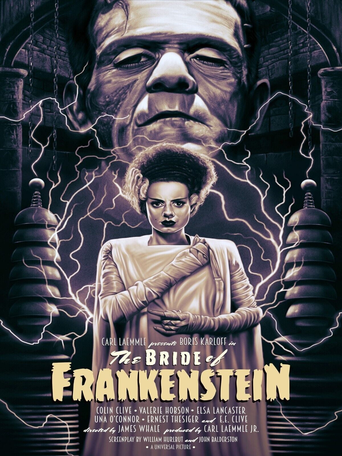 POSTER Bride of Frankenstein - Poster-8x12-UNFRAMED - Walmart.com