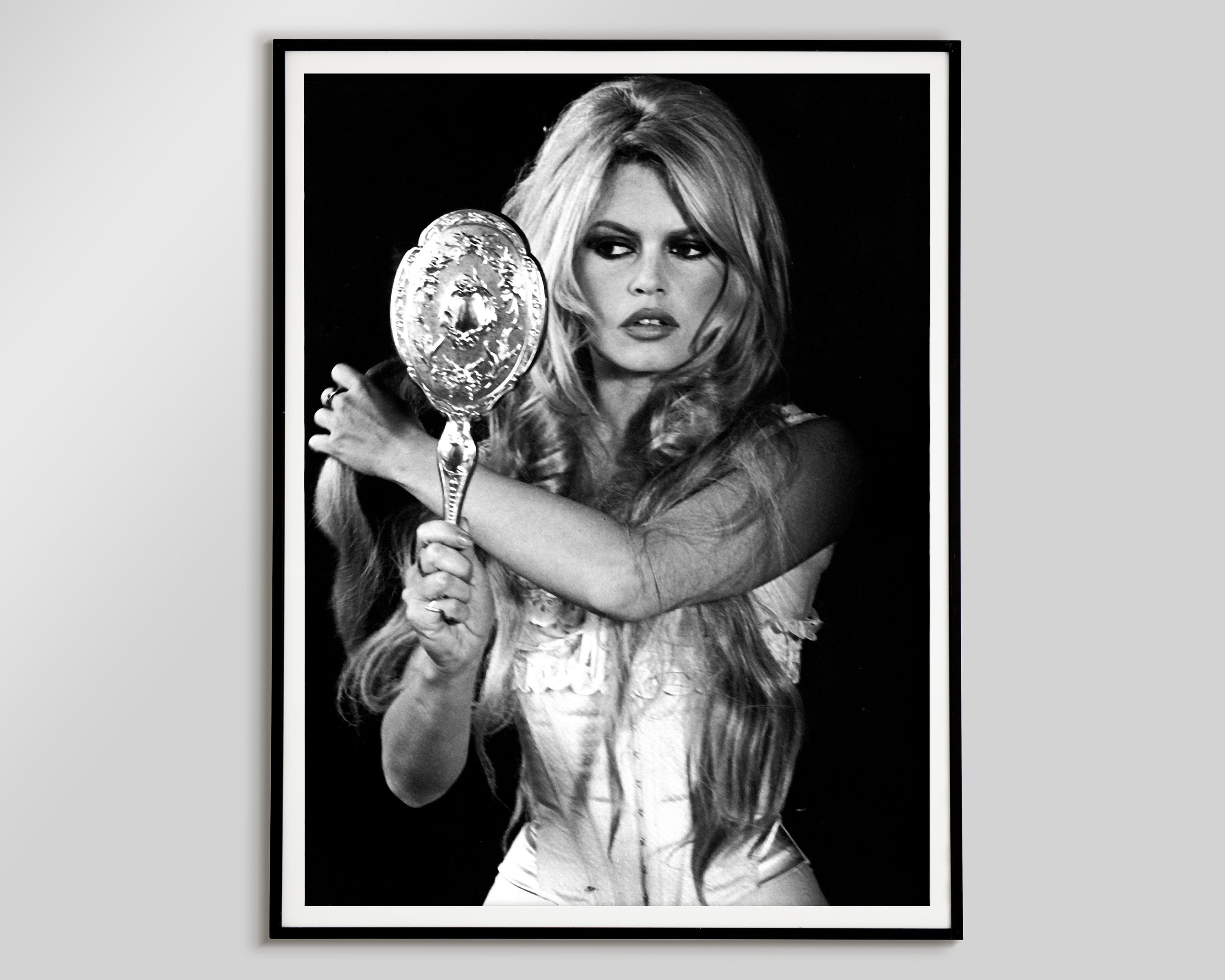 POSTER Brigitte Bardot Poster, Black and White, Brigitte Bardot Print ...