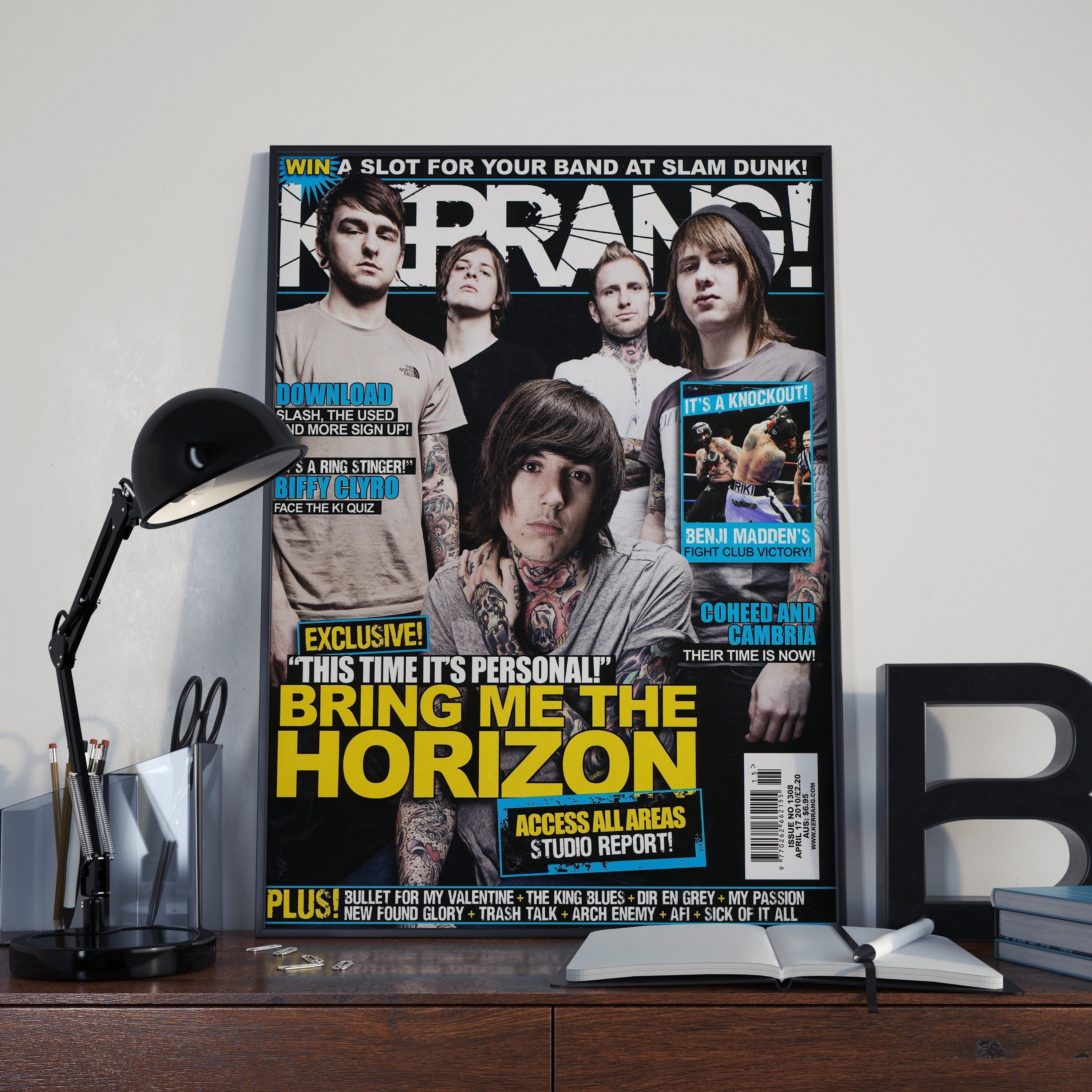 POSTER Bring Me the Horizon Poster | Metal Core Poster | Magazine Cover ...